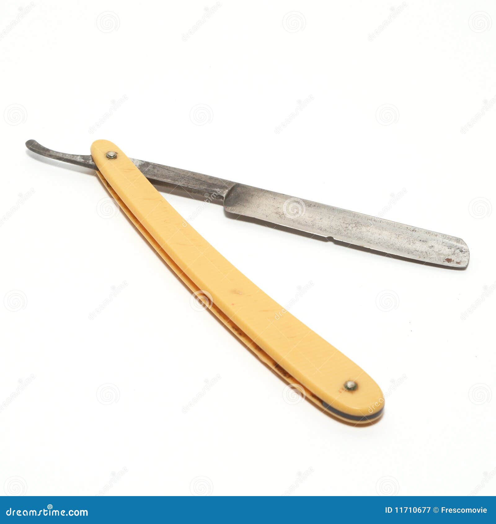 Old razor stock image. Image of equipment, cream, shiny - 11710677