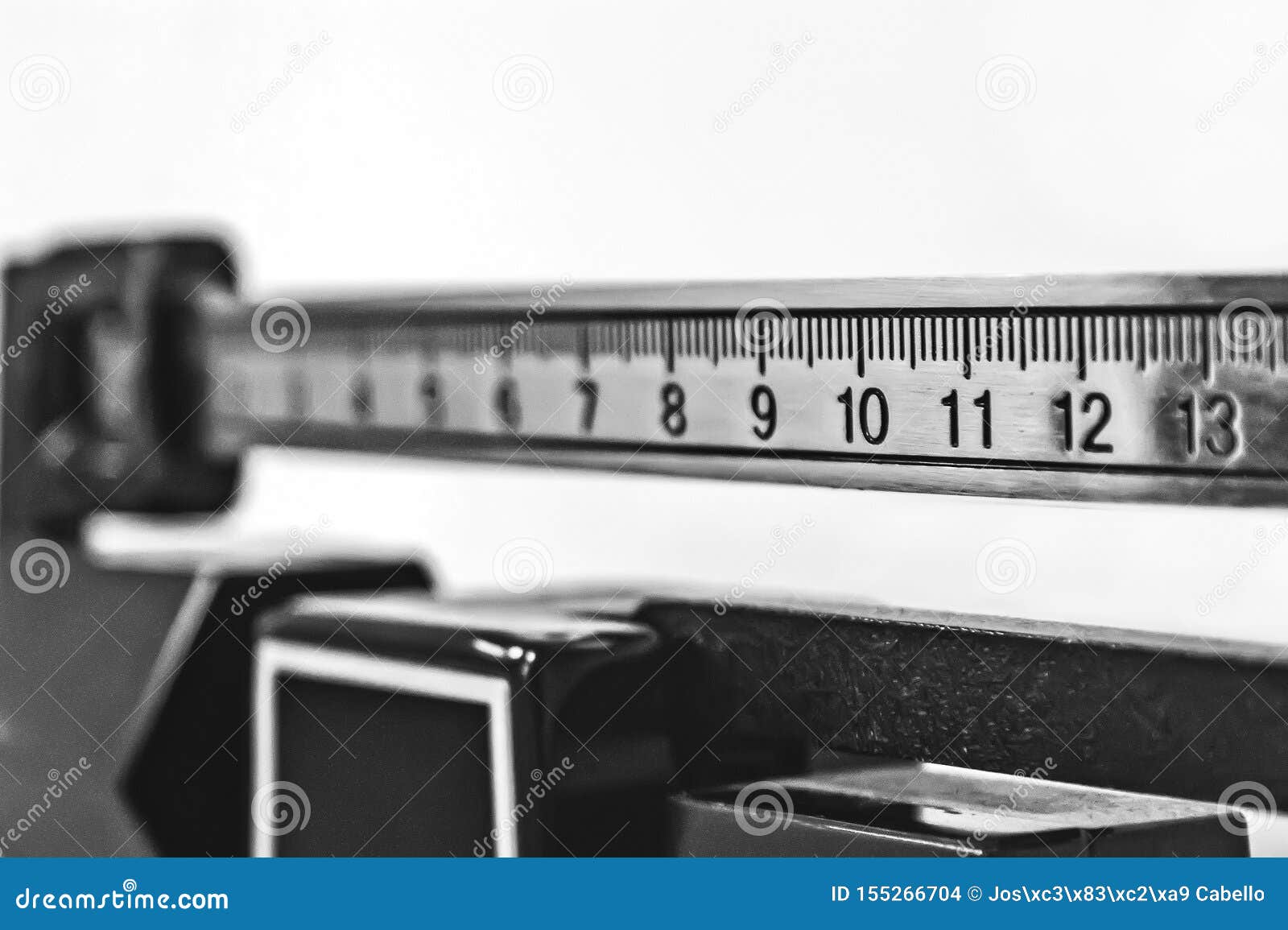 Old Rear Weighing Machine Scale Stock Photo - Image of healthy, care ...