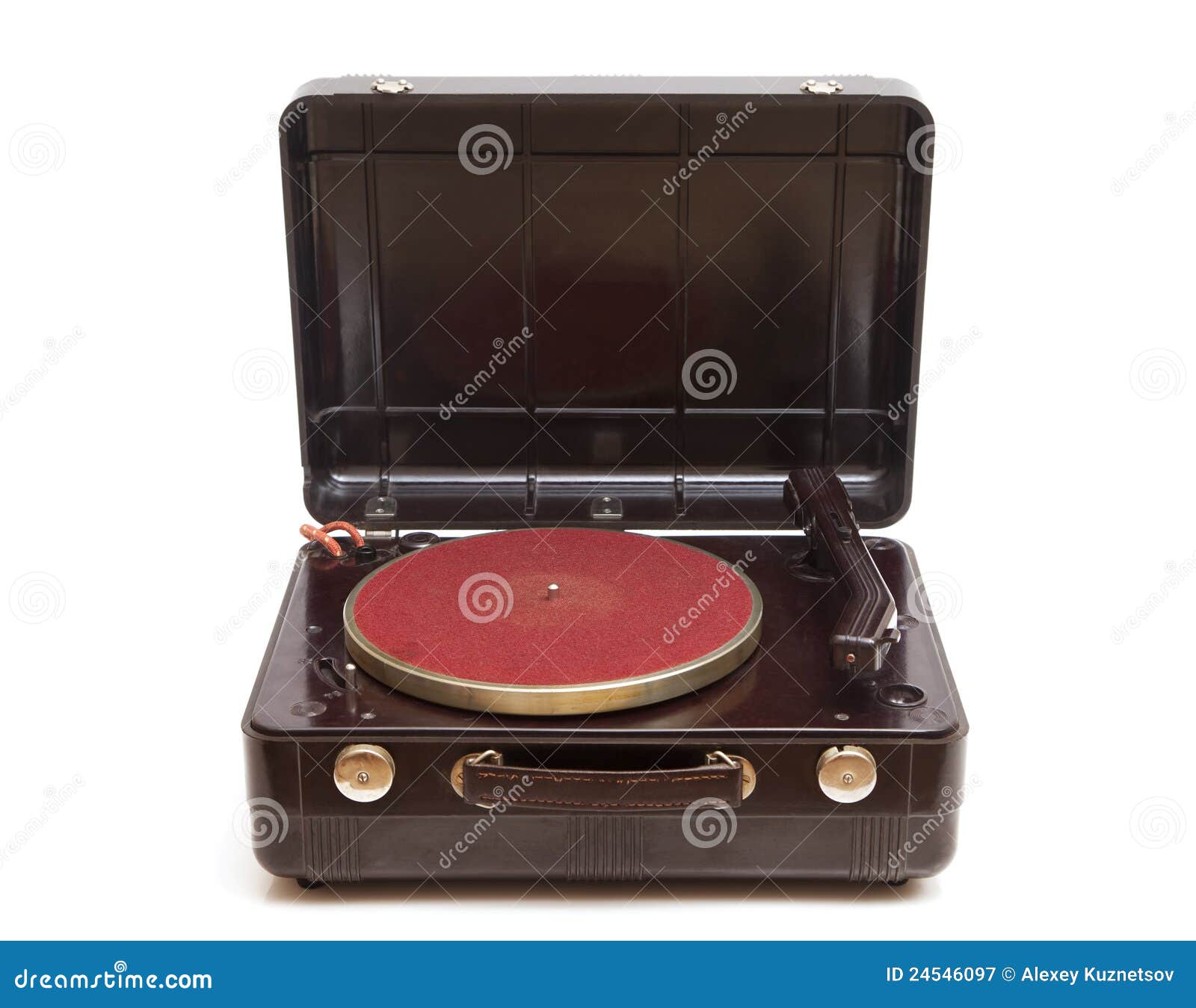 Old record player stock image. Image of classical, nostalgia - 24546097