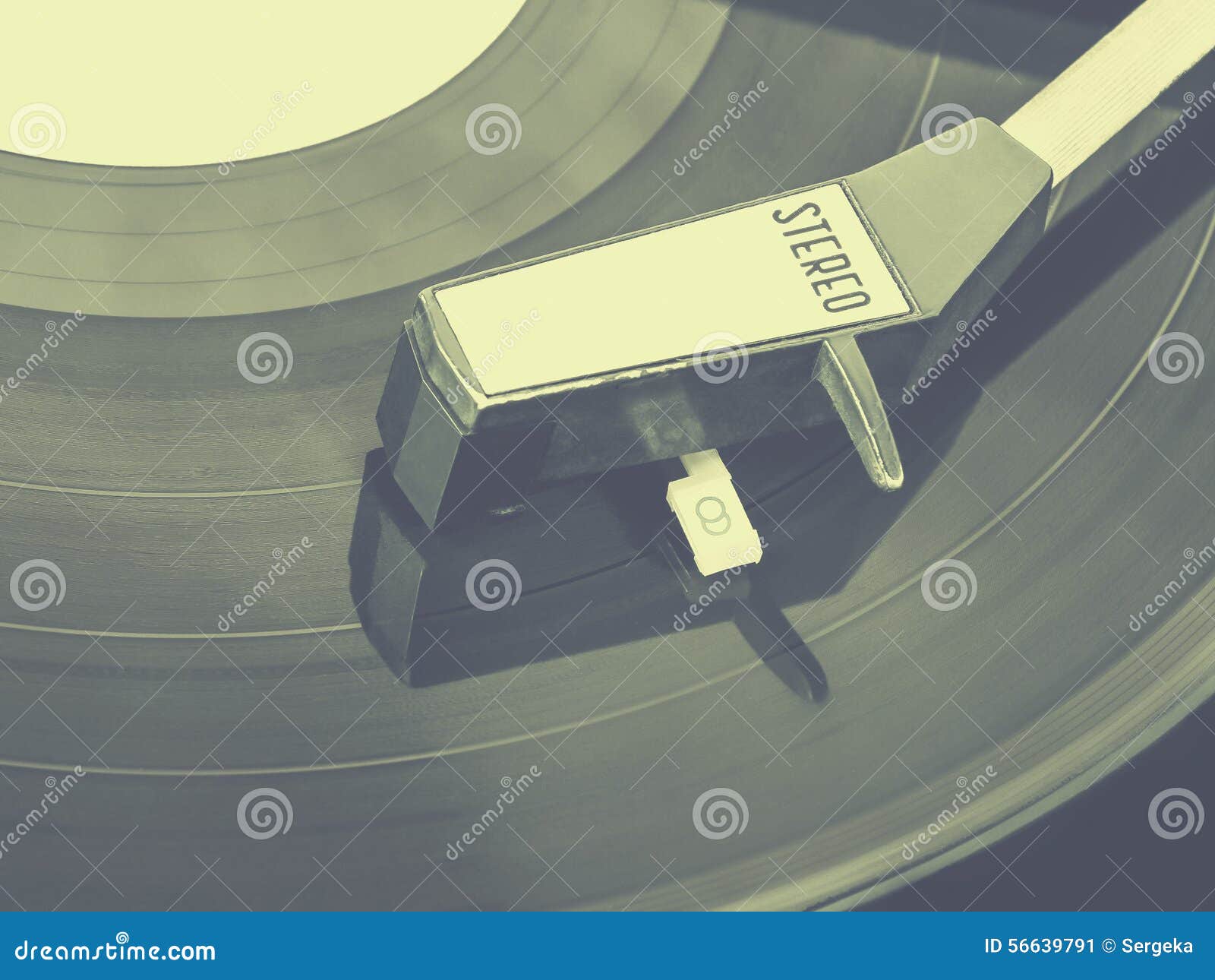Old Record Player of Vinyl Plates Stock Image - Image of needle, disk ...