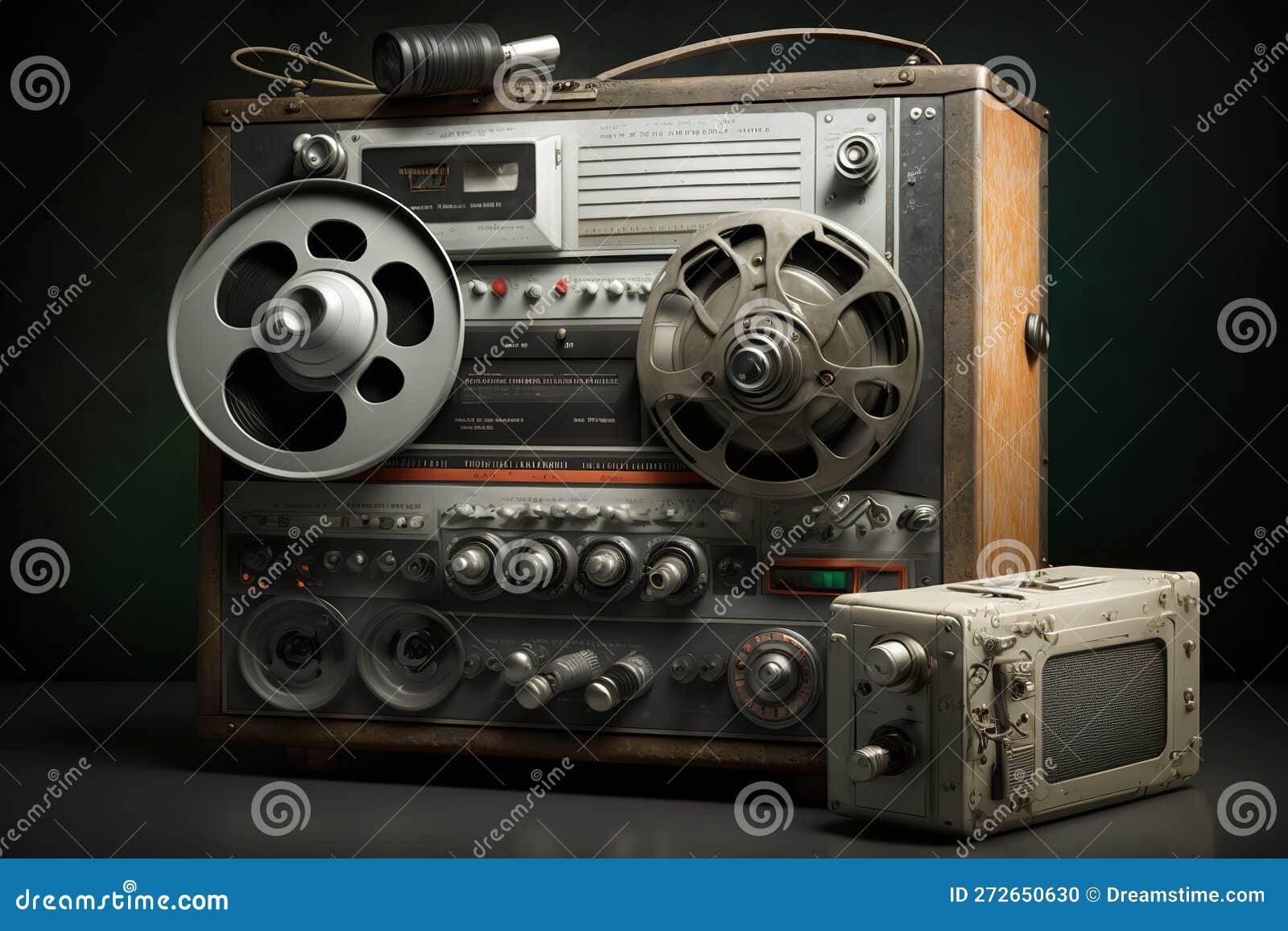 Old Recorder Isolated, Generative AI. Stock Illustration - Illustration ...