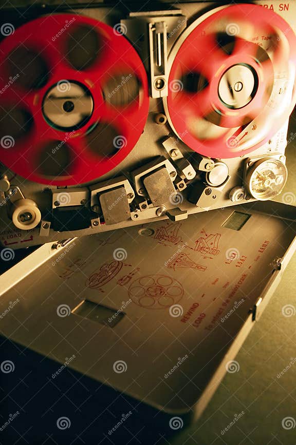 Old recording machine stock image. Image of audiotape - 20926975