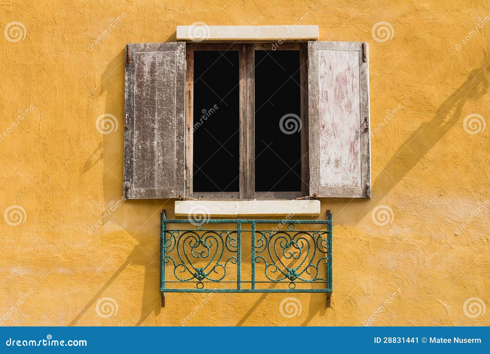 Old rectangular window stock image. Image of exterior - 28831441