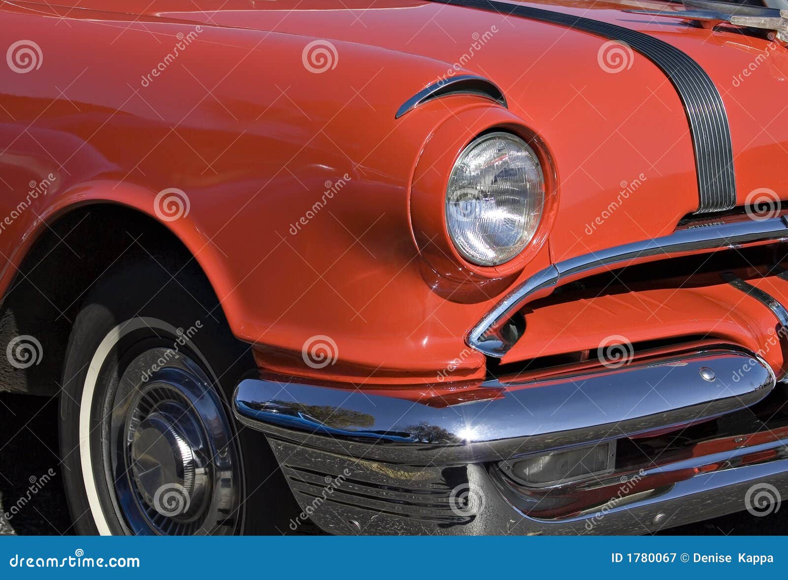 Old Red stock image. Image of 1950s, automobile, vintage - 1780067