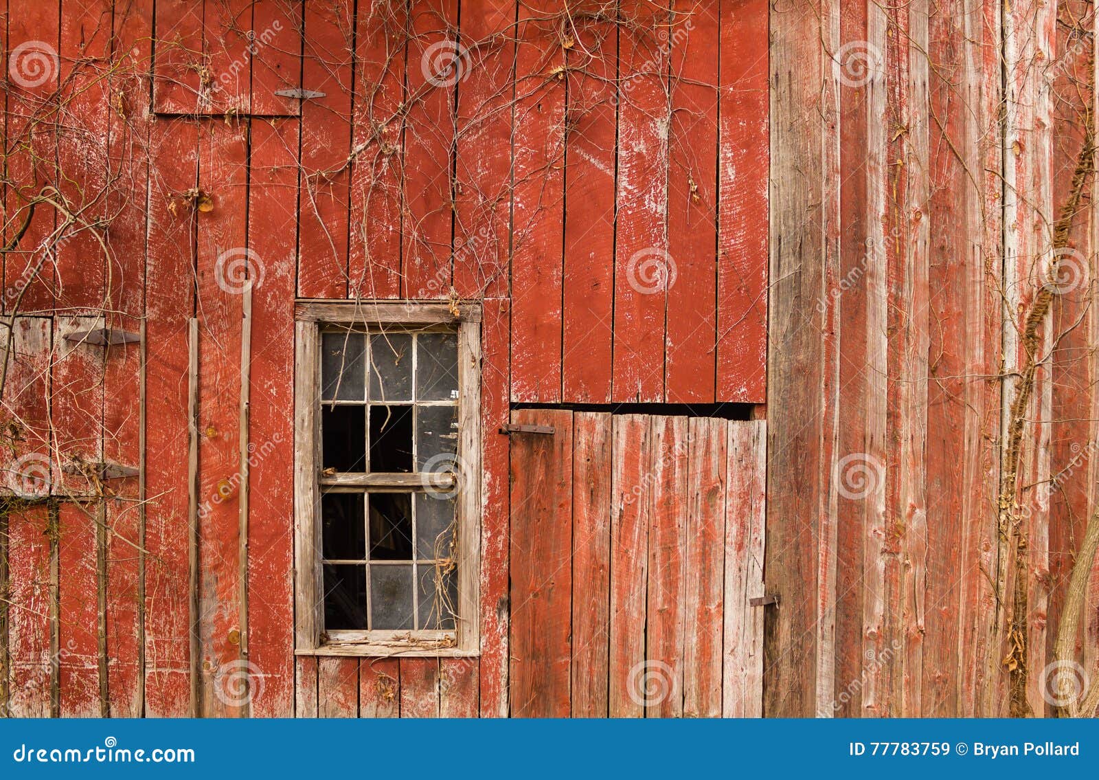 Old Red Barn stock image. Image of green, design, black - 77783759