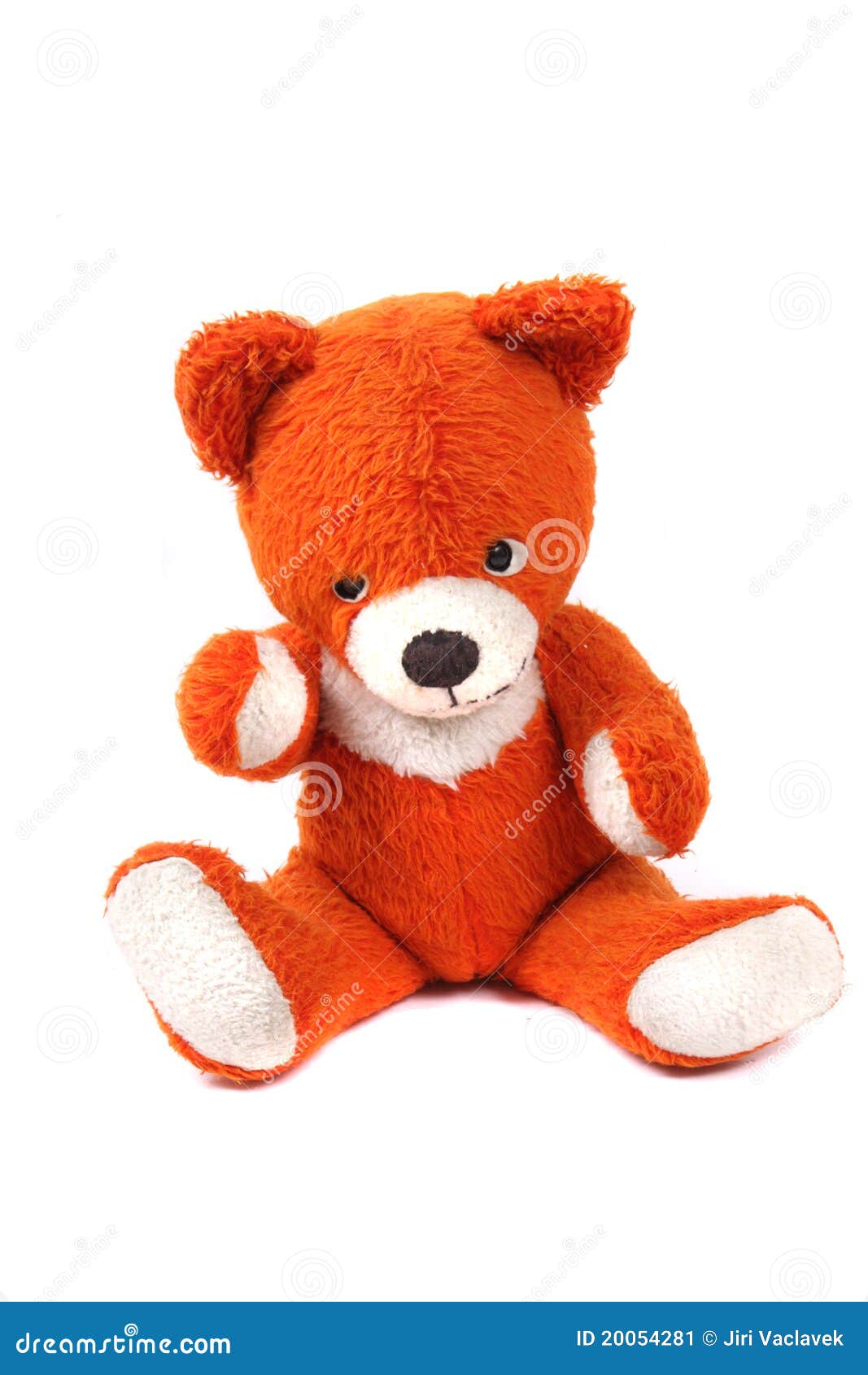 Old red bear stock image. Image of romance, cute, brown - 20054281