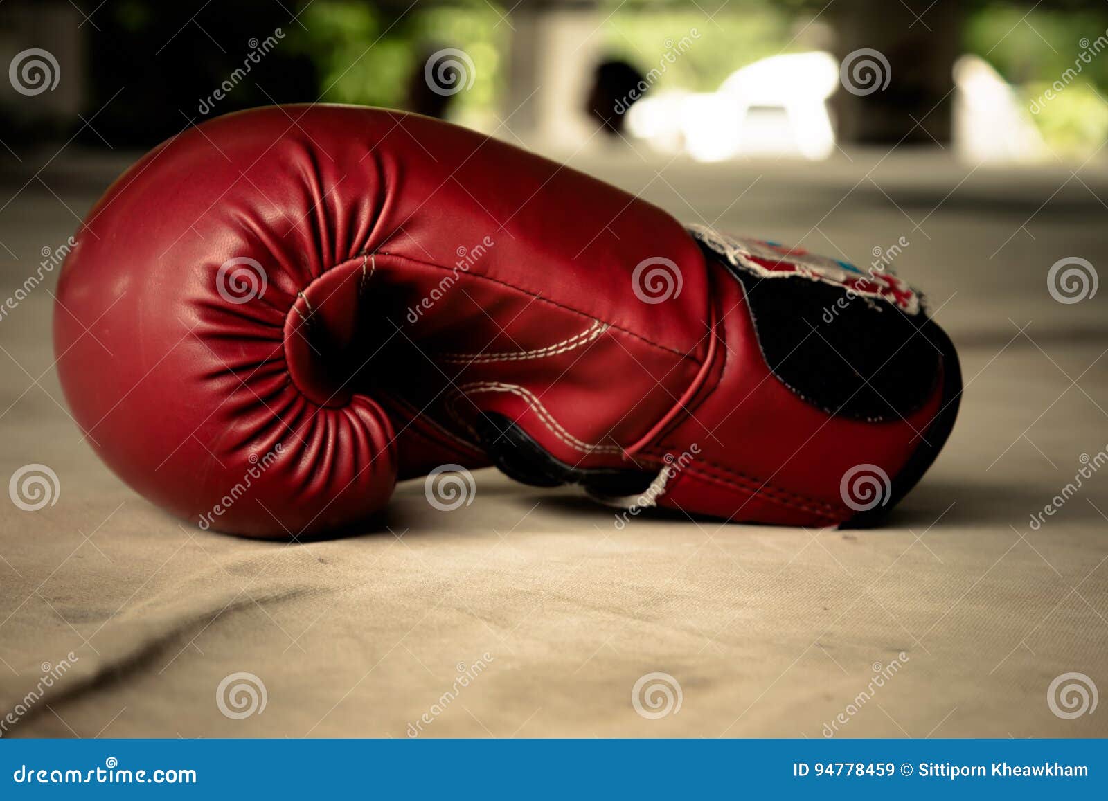 Old red boxing gloves stock image. Image of health, gloves - 94778459