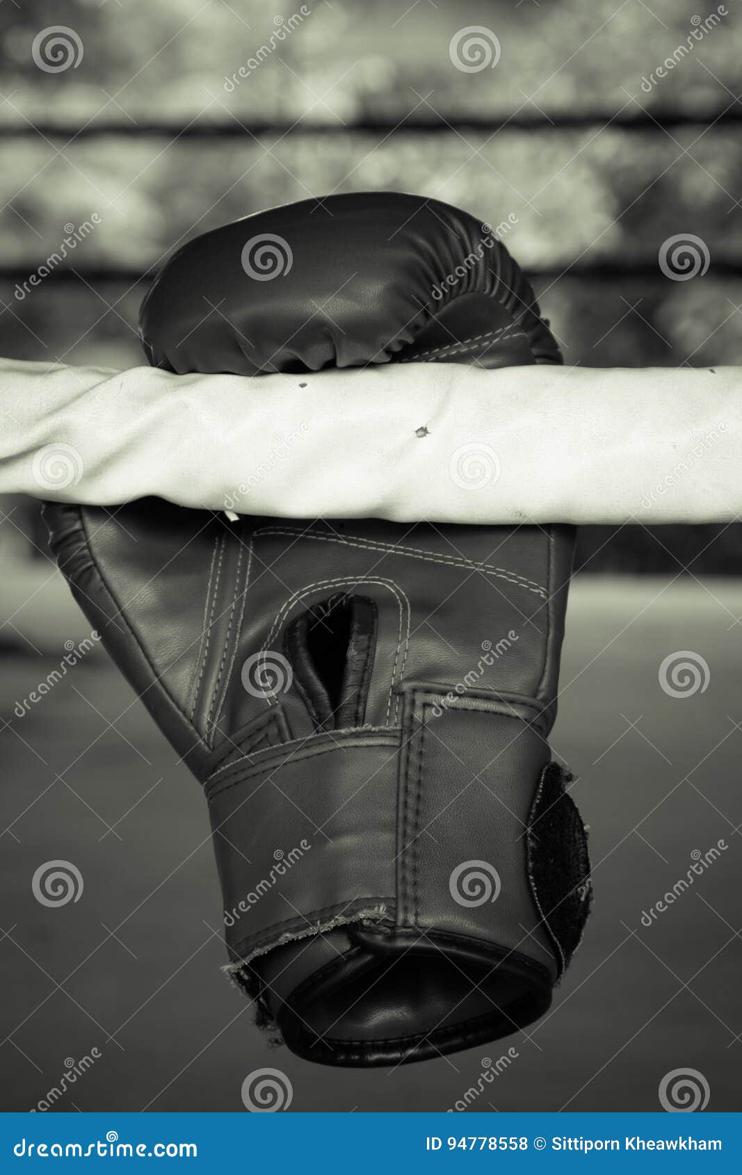 Old red boxing gloves stock photo. Image of canvas, boxer - 94778558