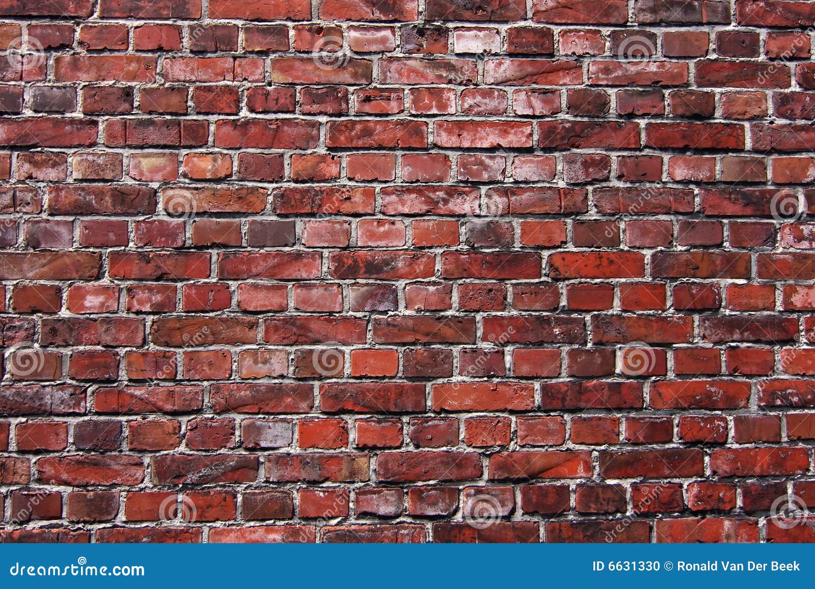 Old red brick wall stock photo. Image of grey, brick, brickwall - 6631330