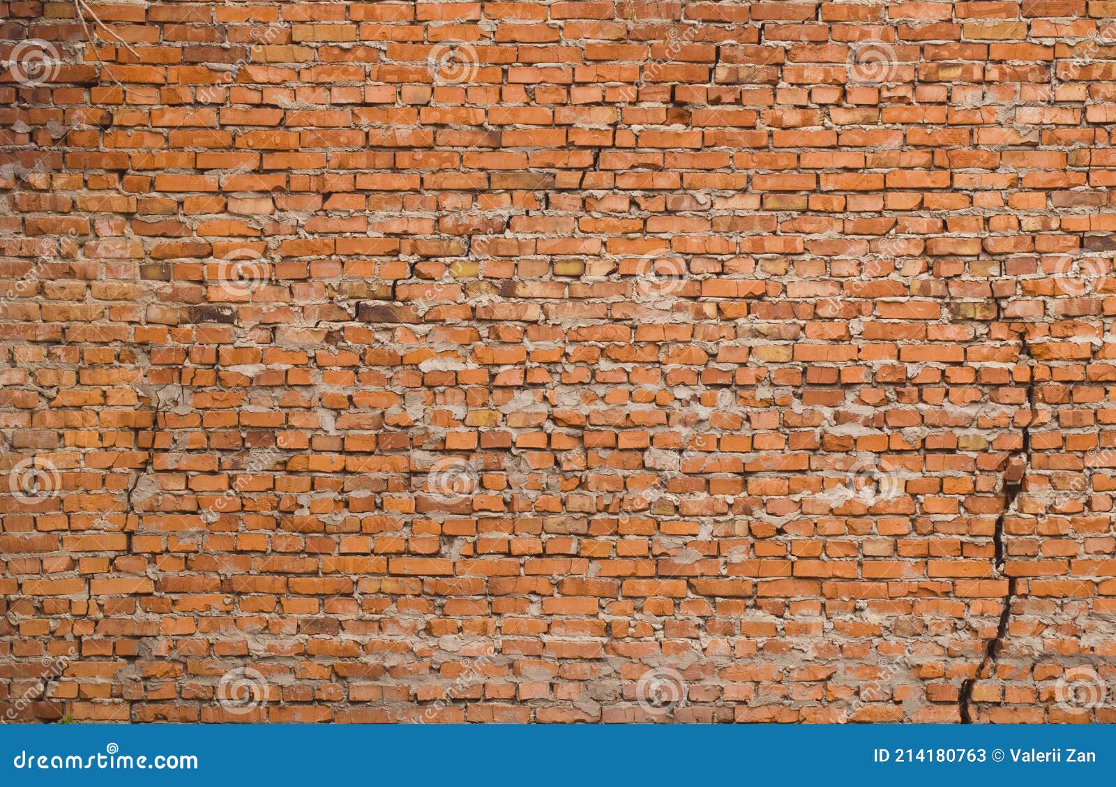 Old Red Brick Wall As Background Stock Image - Image of masonry ...