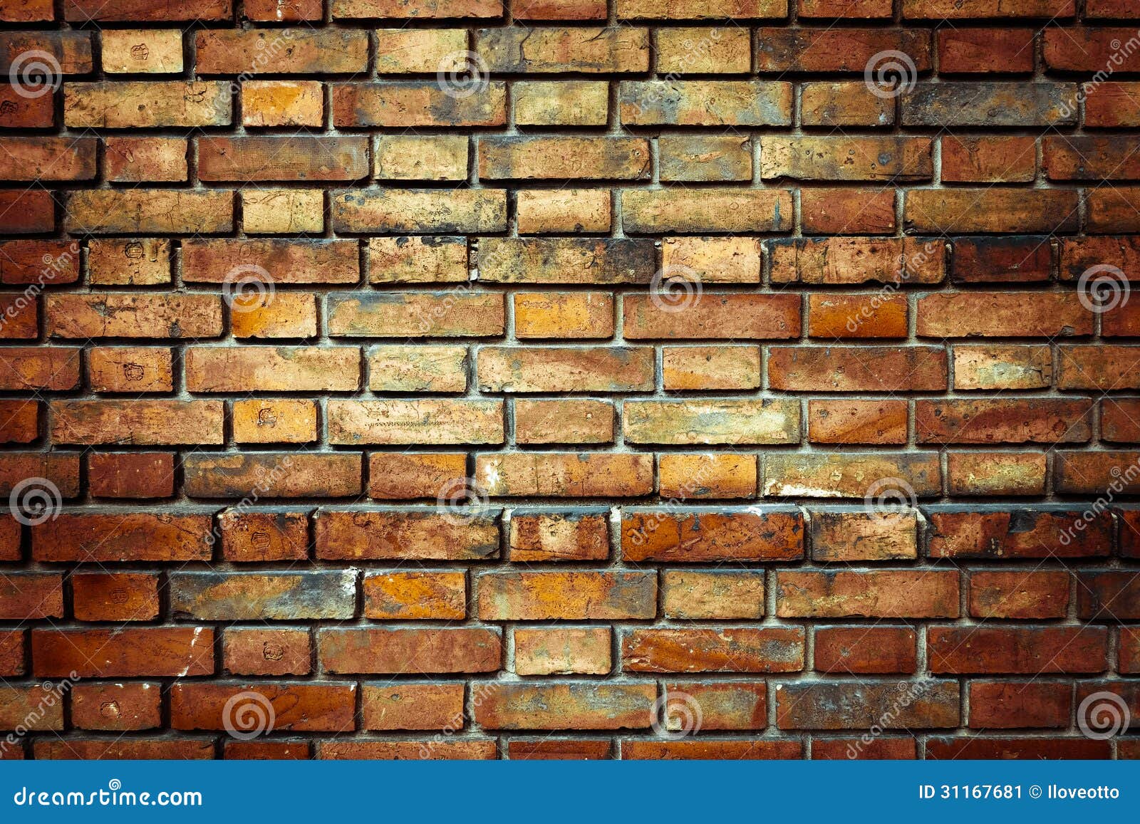 Old red brick wall stock image. Image of blocks, brickwall - 31167681