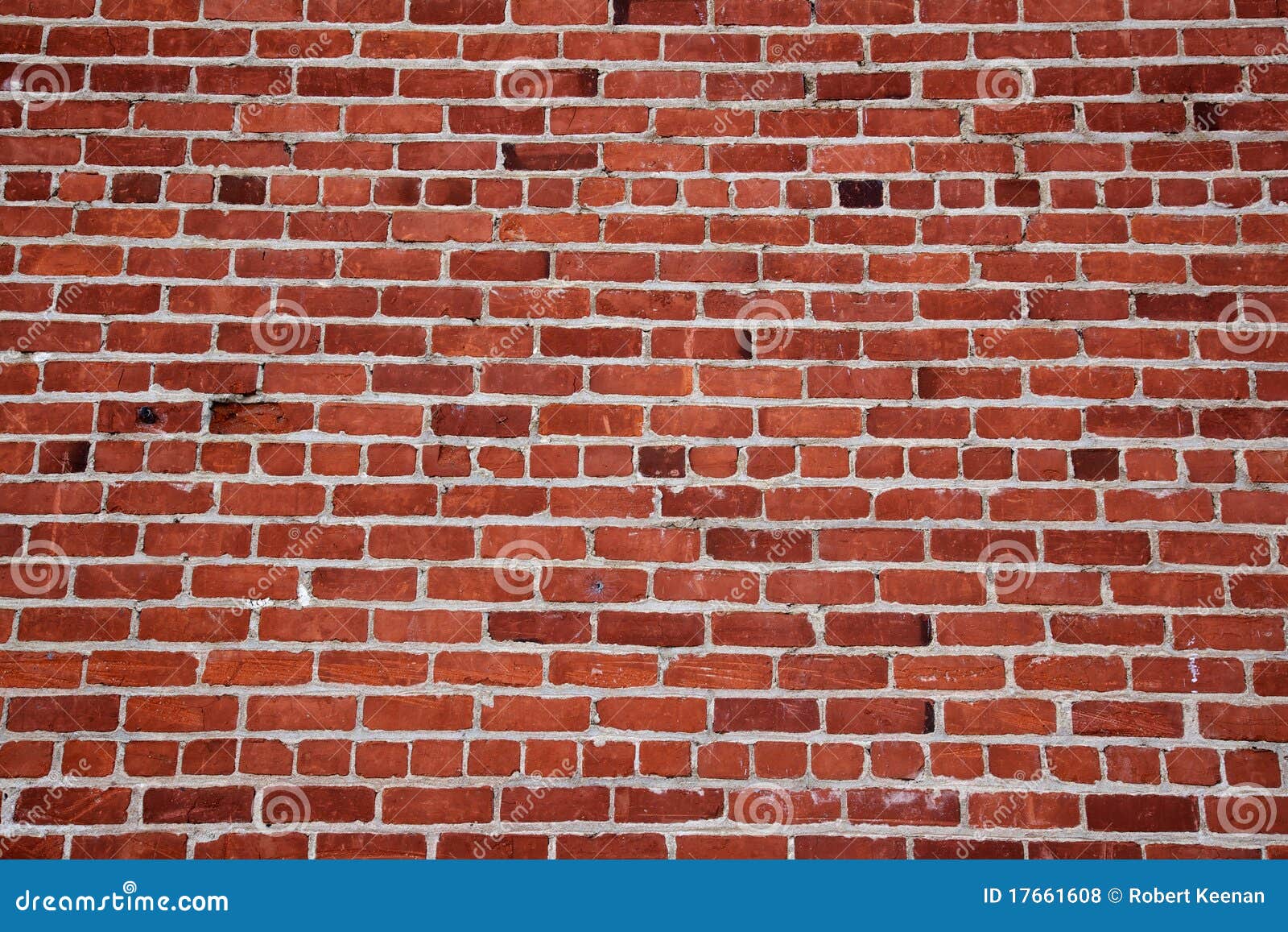 Old red brick wall far stock photo. Image of pattern - 17661608