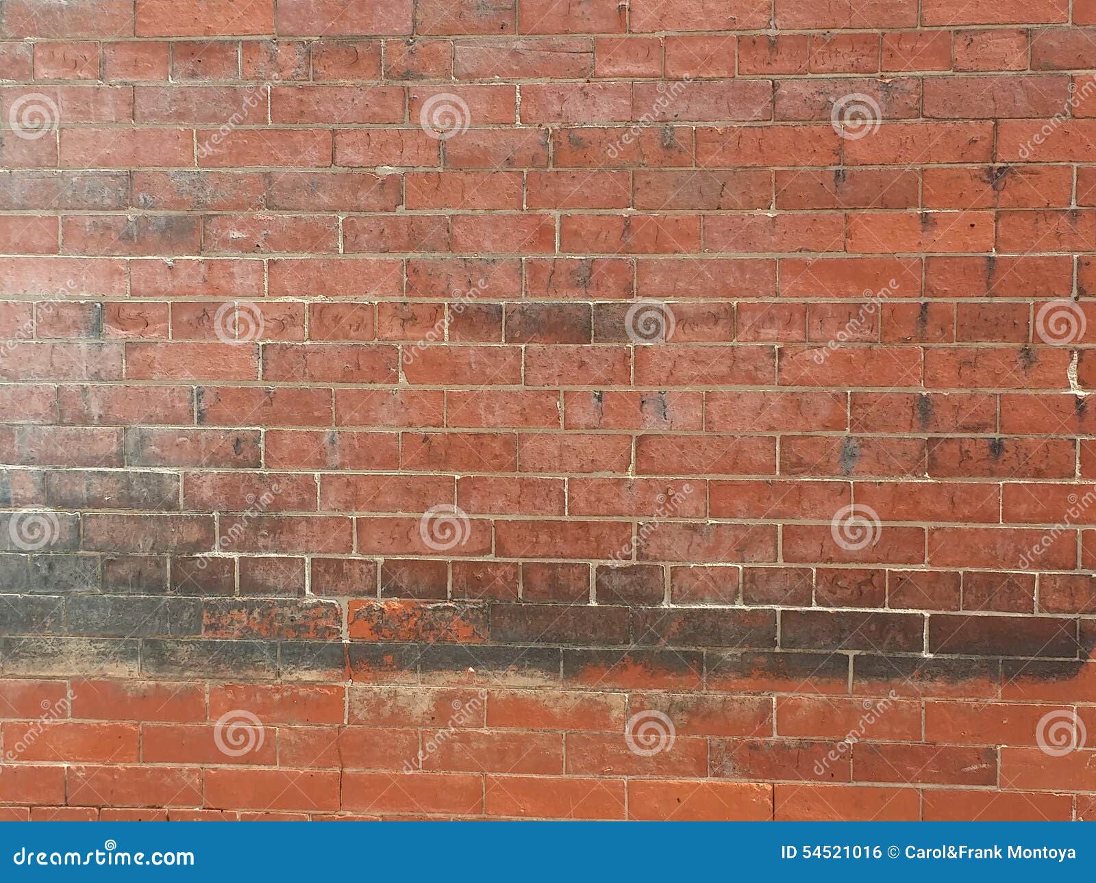 Old Red Brick Wall stock photo. Image of backgrounds - 54521016