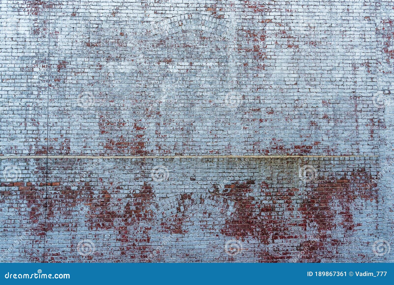 Old Red Brickwork Covered with White Paint, Background Texture Stock ...