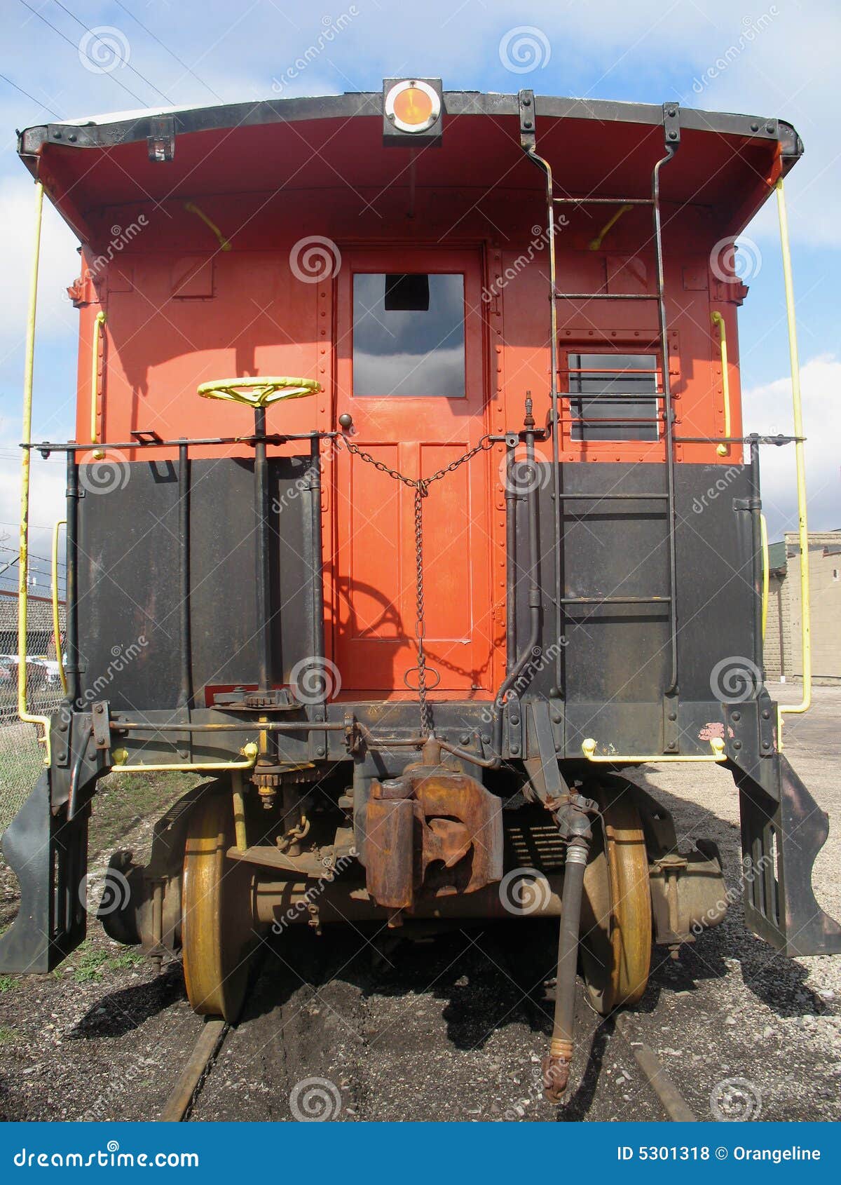 An Old Red Caboose stock photo. Image of bygone, trains - 5301318