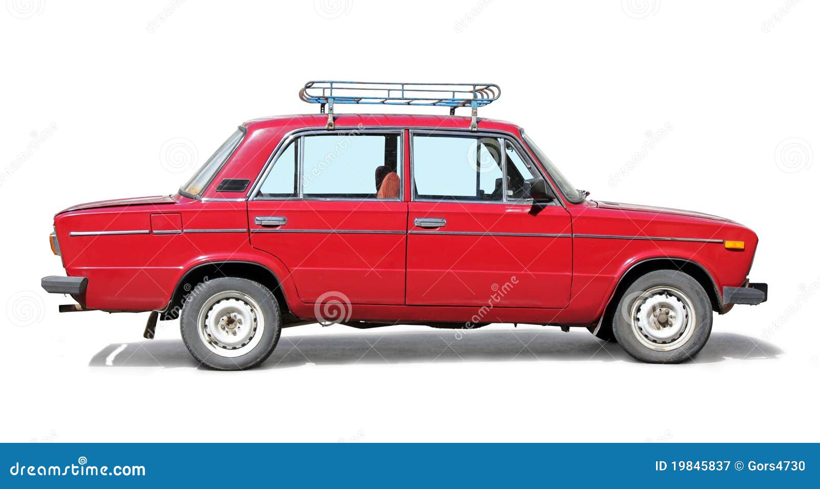 Old Red Car stock image. Image of auto, driving, transportation - 19845837