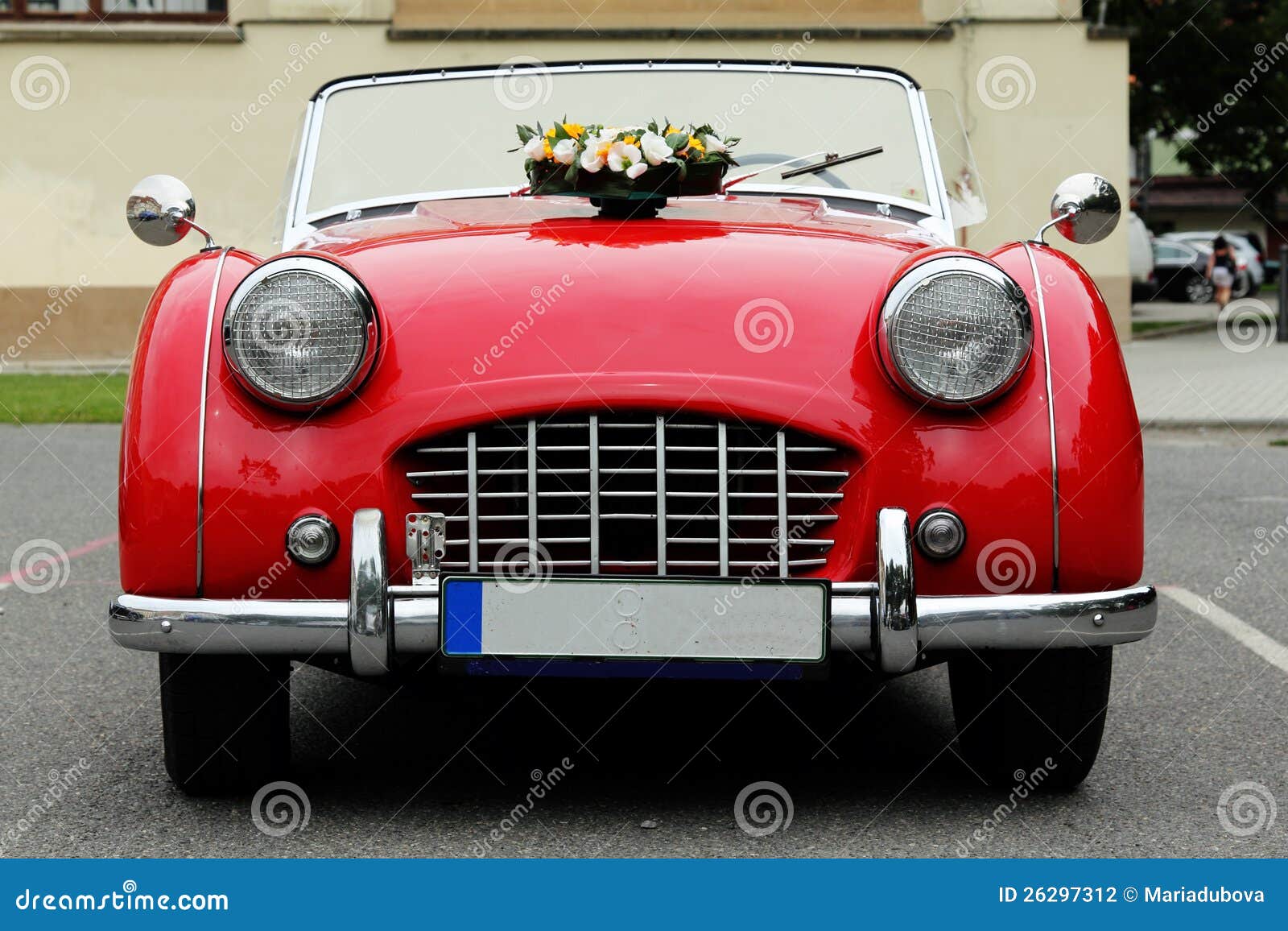 Old red car stock photo. Image of engine, antique, motor - 26297312