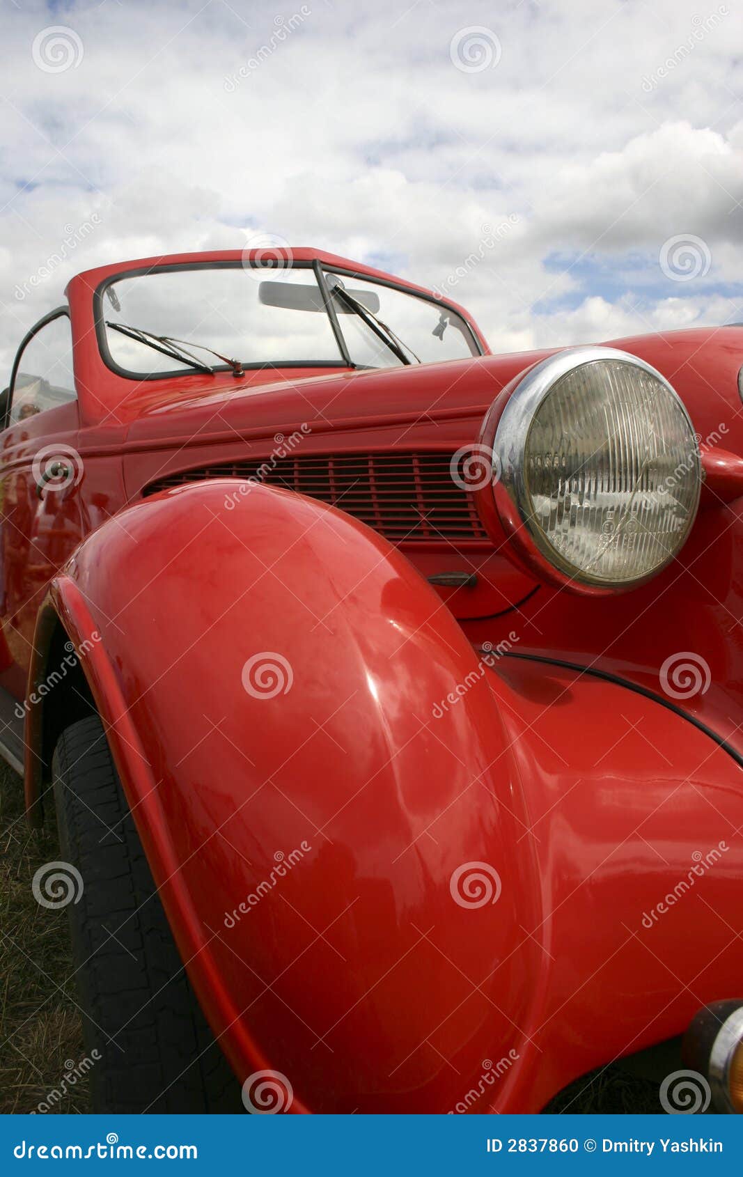Old red car stock photo. Image of vintage, transport, automobile - 2837860