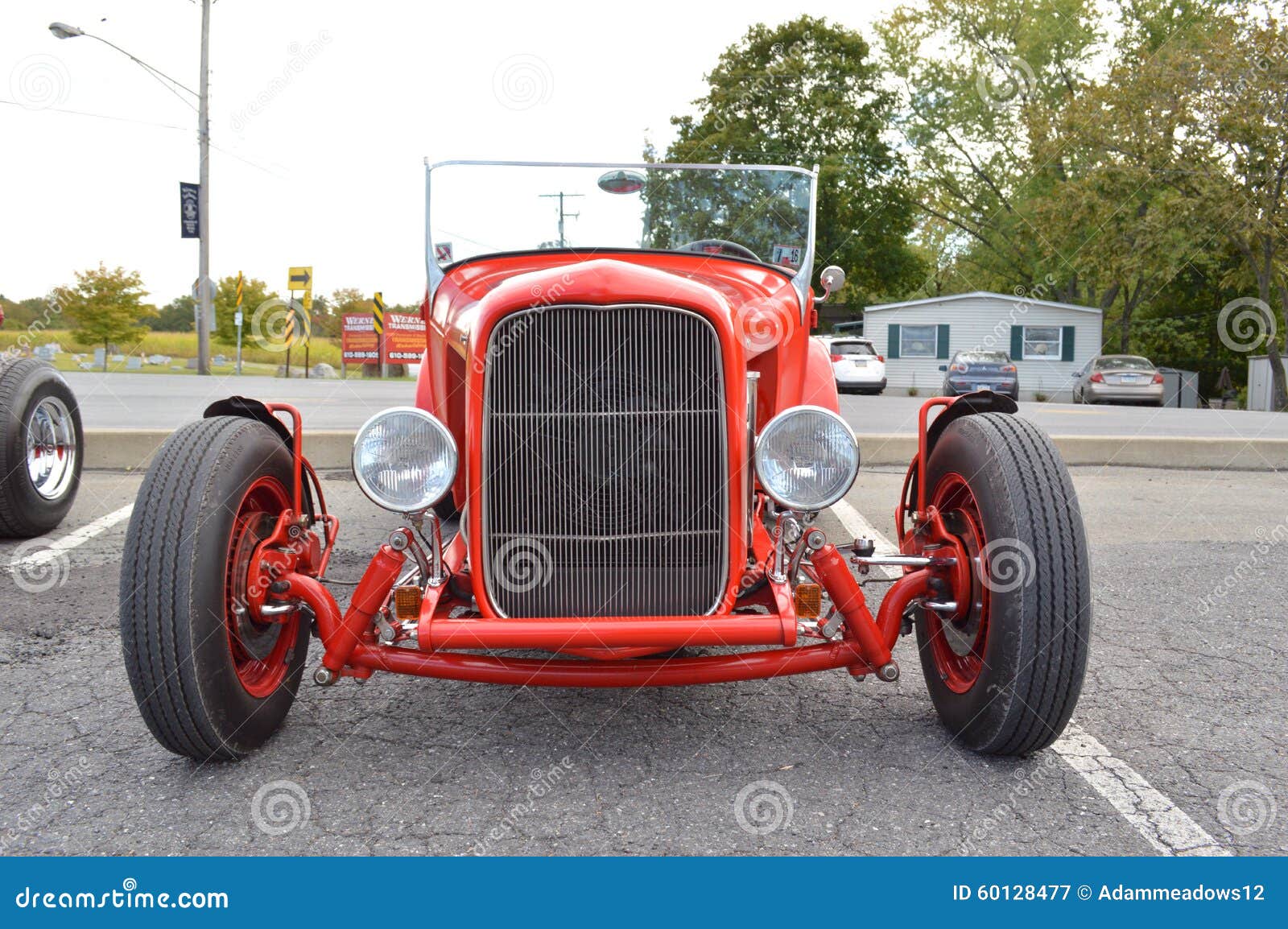 Old red car editorial photography. Image of convertible - 60128477