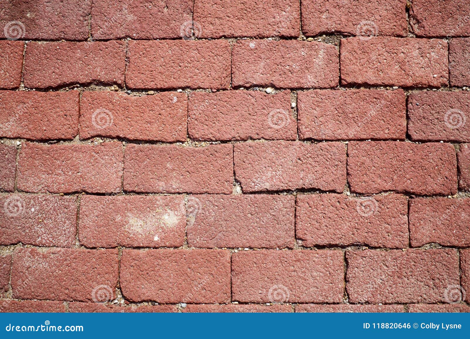 Old Red Clay Brick Wall Background Texture Stock Photo - Image of full ...