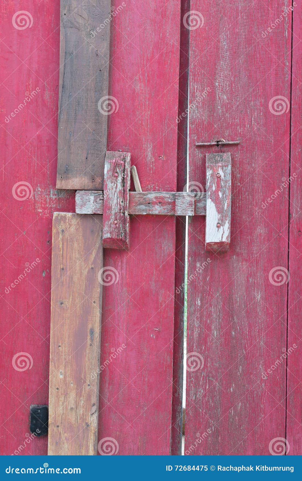 Old red closed door stock image. Image of architecture - 72684475