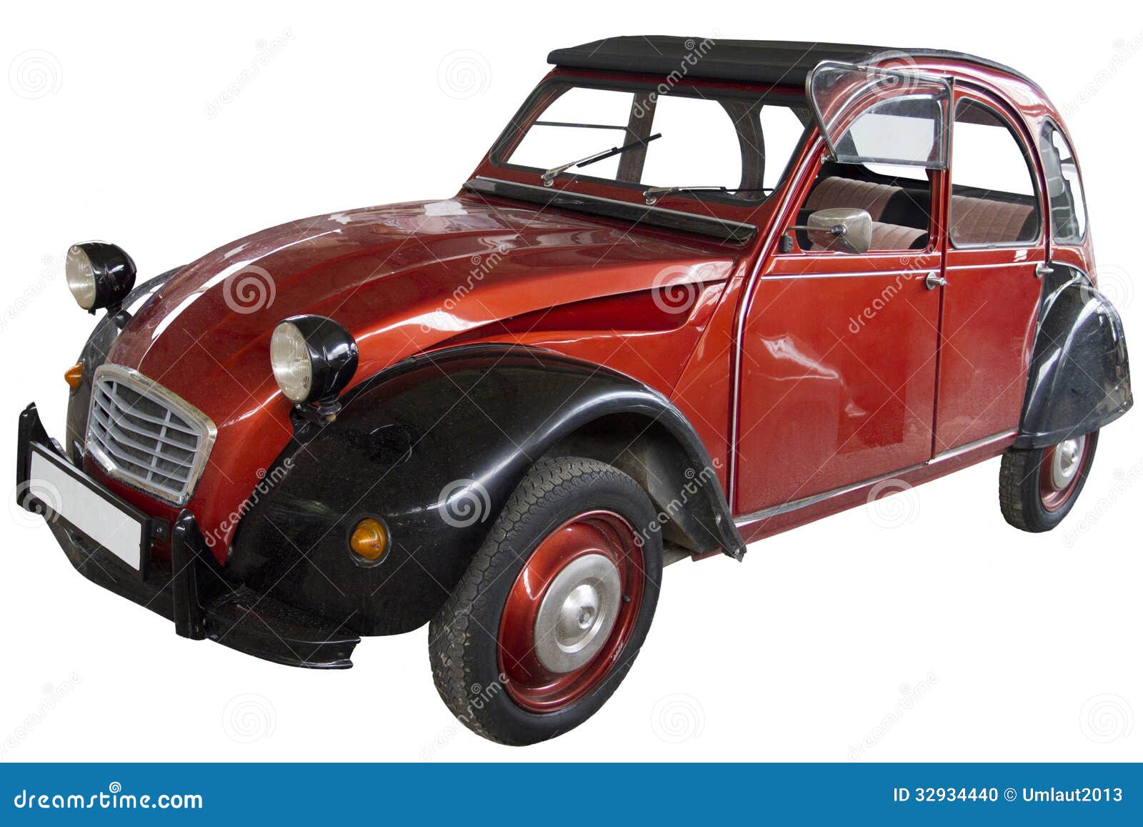 Old red compact car stock photo. Image of hood, small - 32934440