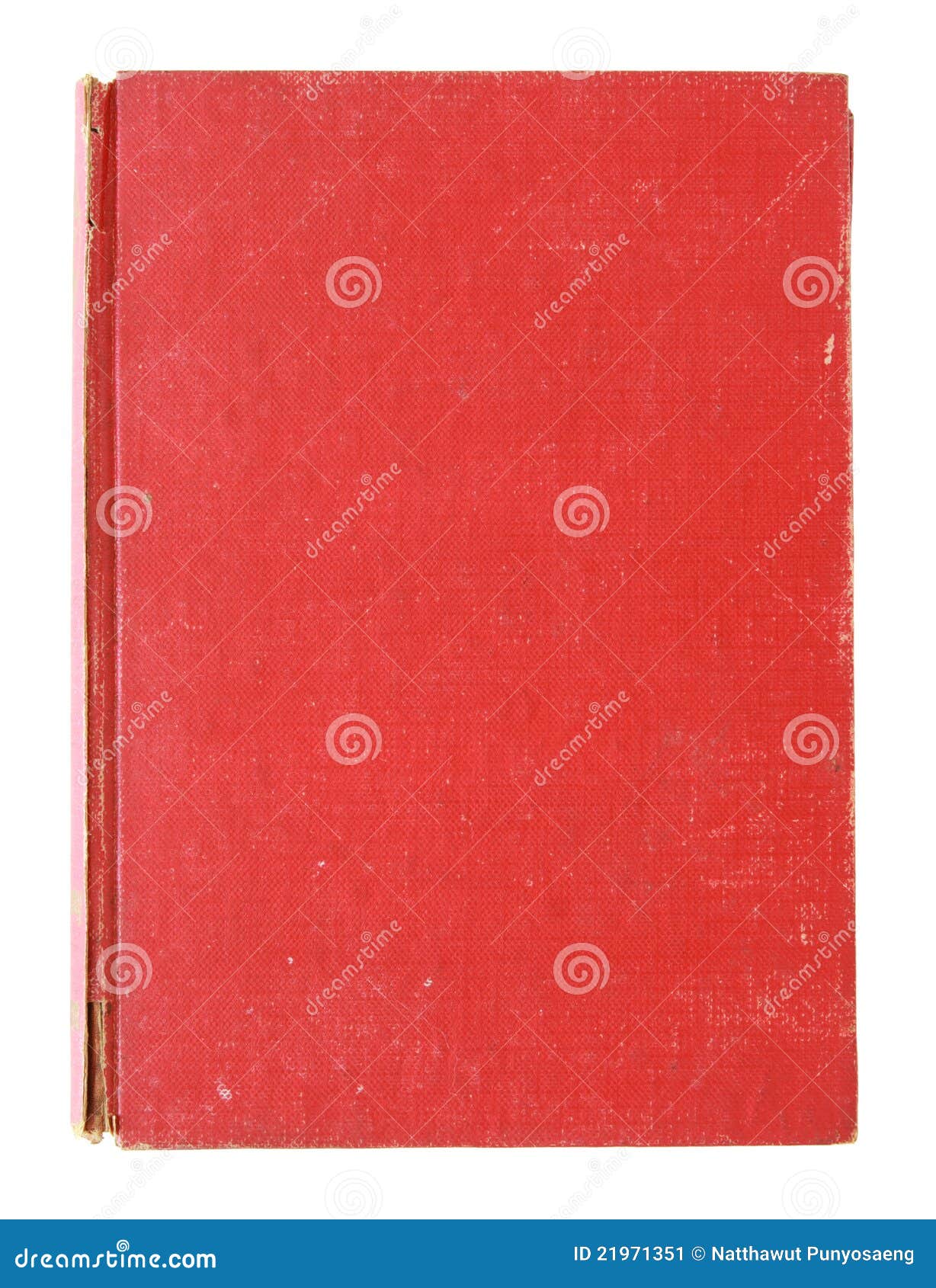 Old Red Cover Book Isolated Stock Image - Image of antique, book: 21971351