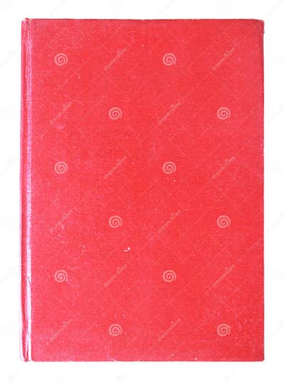 Old Red Cover Book Isolated Stock Photo - Image of empty, object: 22398656
