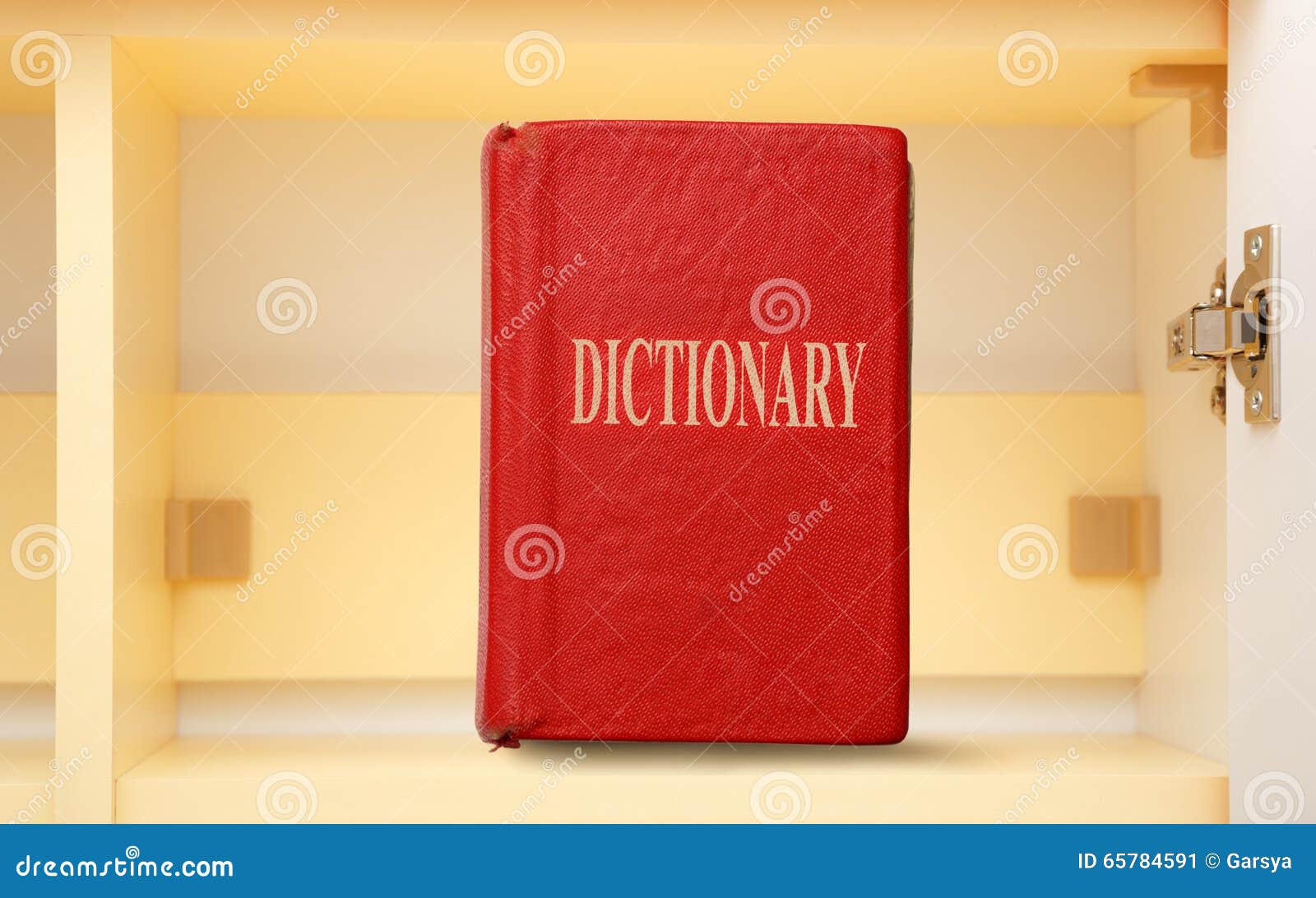 Old red dictionary stock image. Image of hardcover, cracked - 65784591