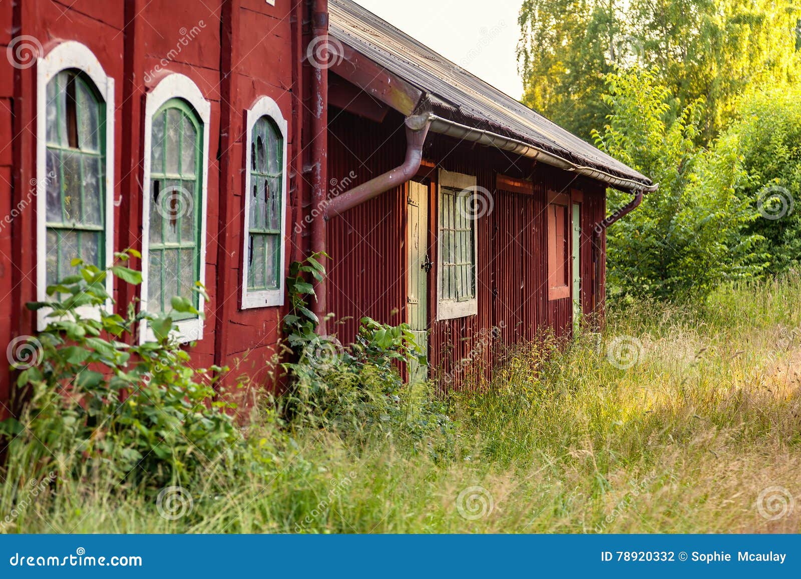 Old red farm buildings stock photo. Image of classic - 78920332