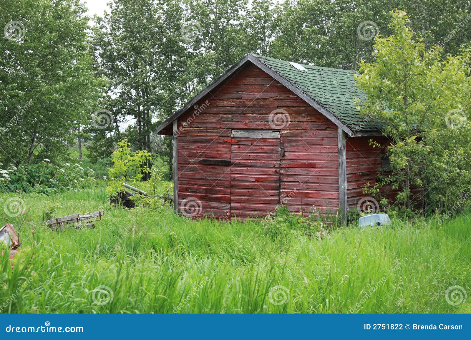 Old Red Granary stock photo. Image of landscape, granary - 2751822