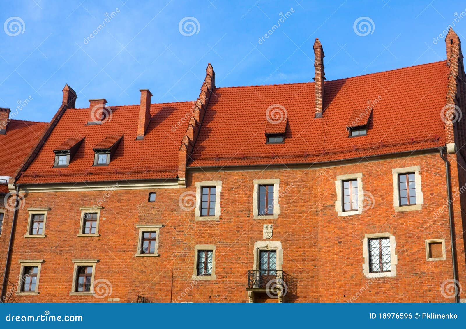 Old red house stock photo. Image of historical, culture - 18976596