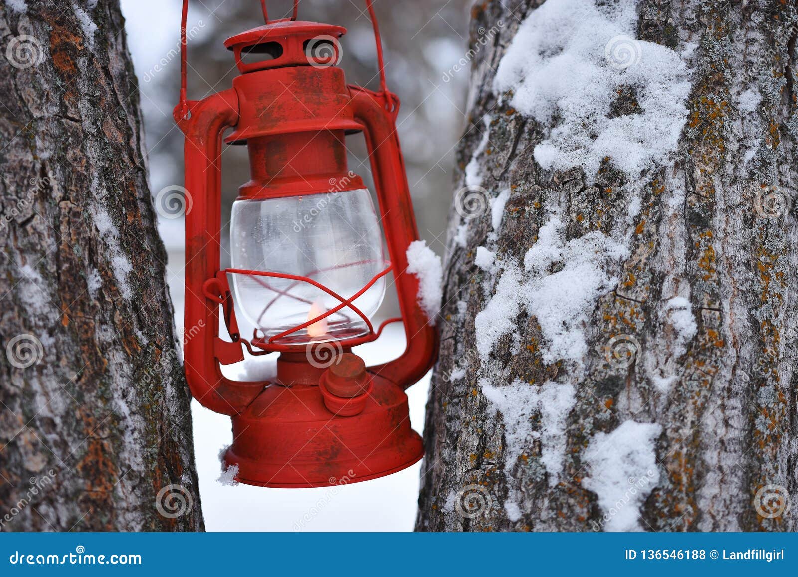 Old Red Lantern stock photo. Image of antique, white - 136546188