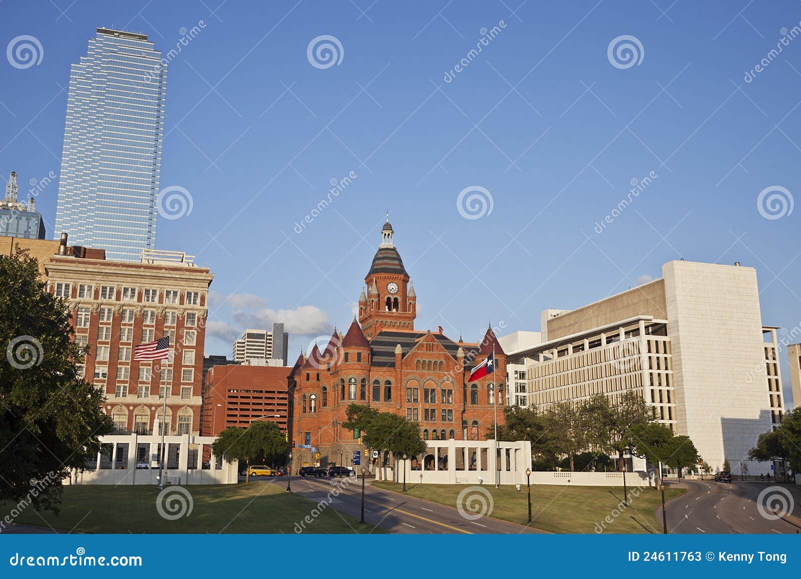 Old Red Museum (Former Courthouse) in Dallas, TX Stock Image - Image of ...