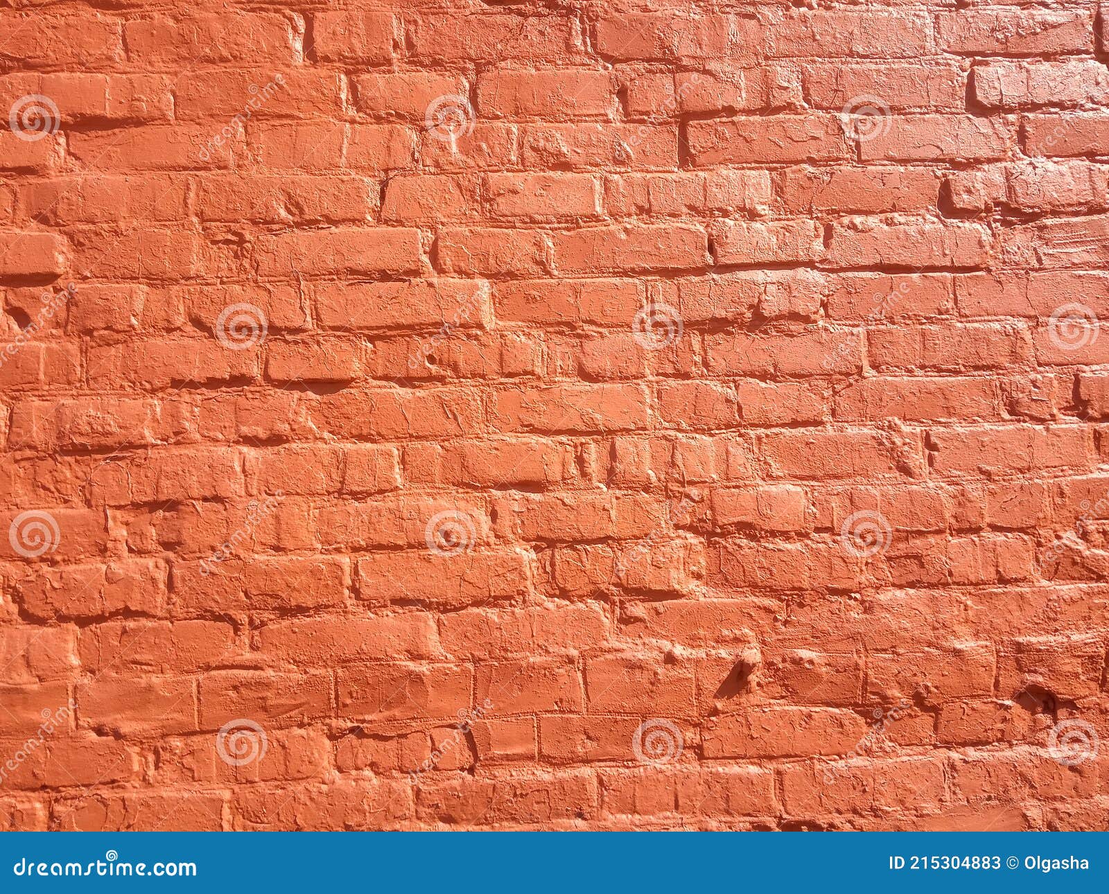 Old Red Brickwork Background and Texture Stock Image - Image of urban ...