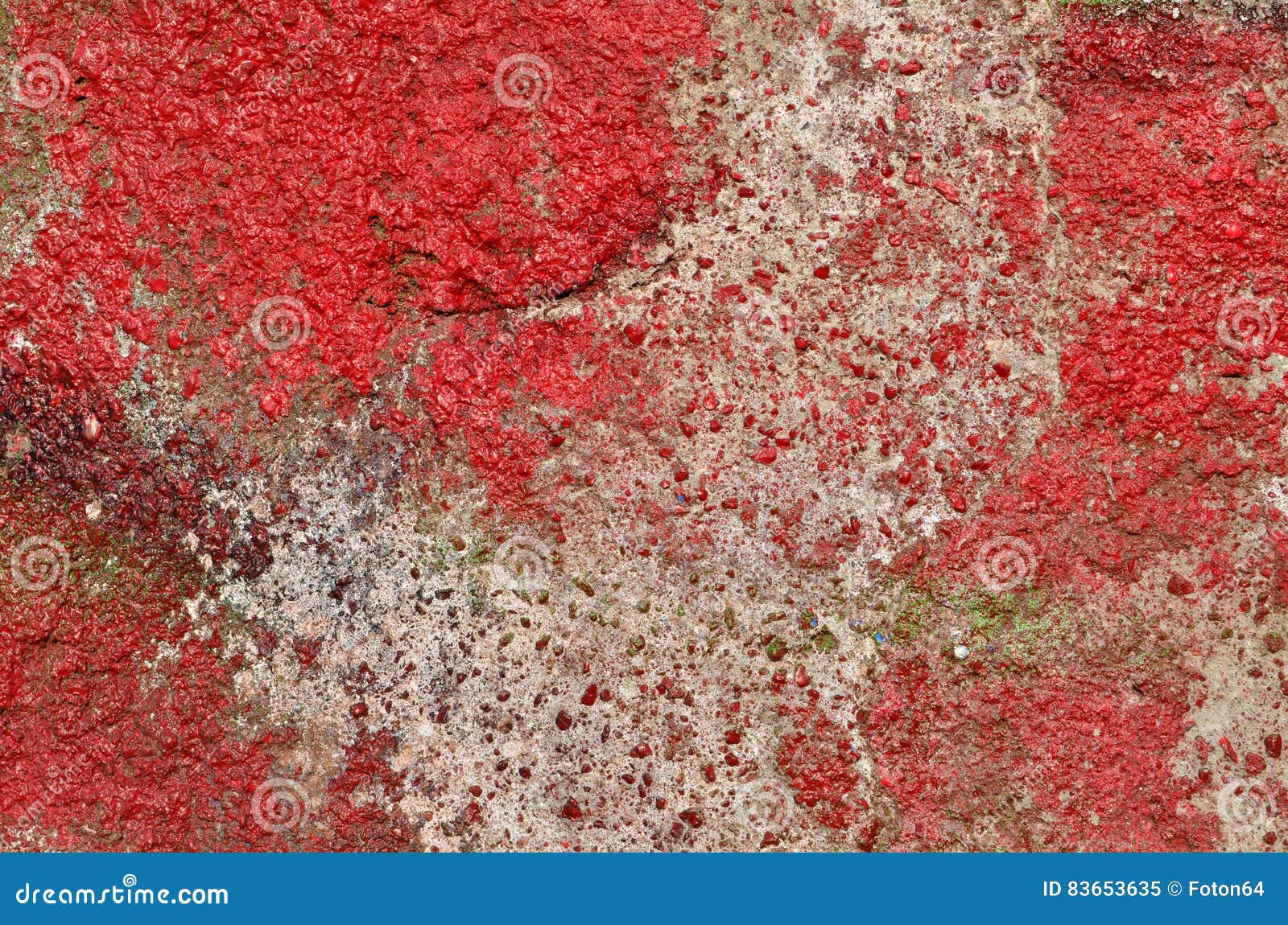 Old red paint stock image. Image of carmine, artistic - 83653635