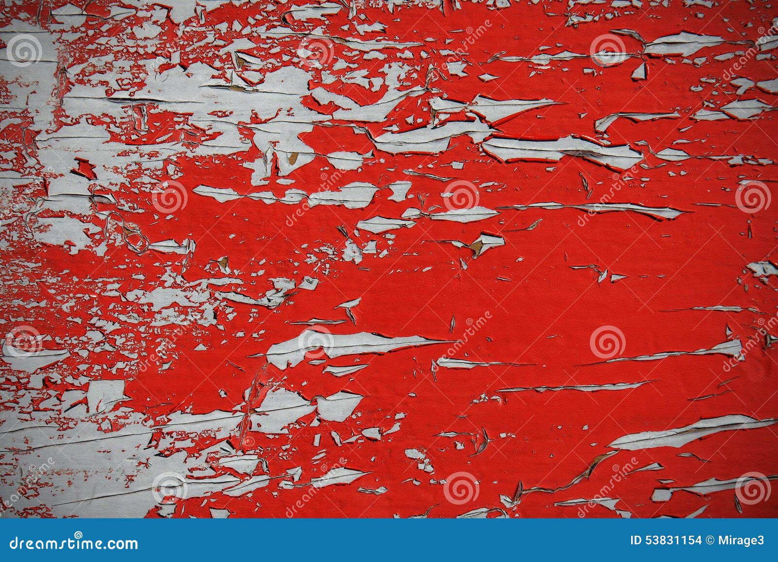 Old red paint on grey stock photo. Image of background - 53831154