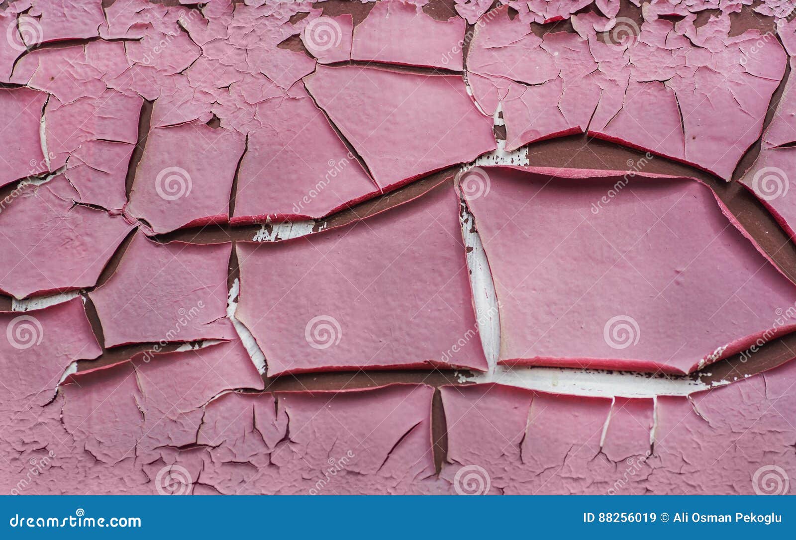 Old Red Paint on Rusty Metal Wall Stock Image - Image of textured, aged ...