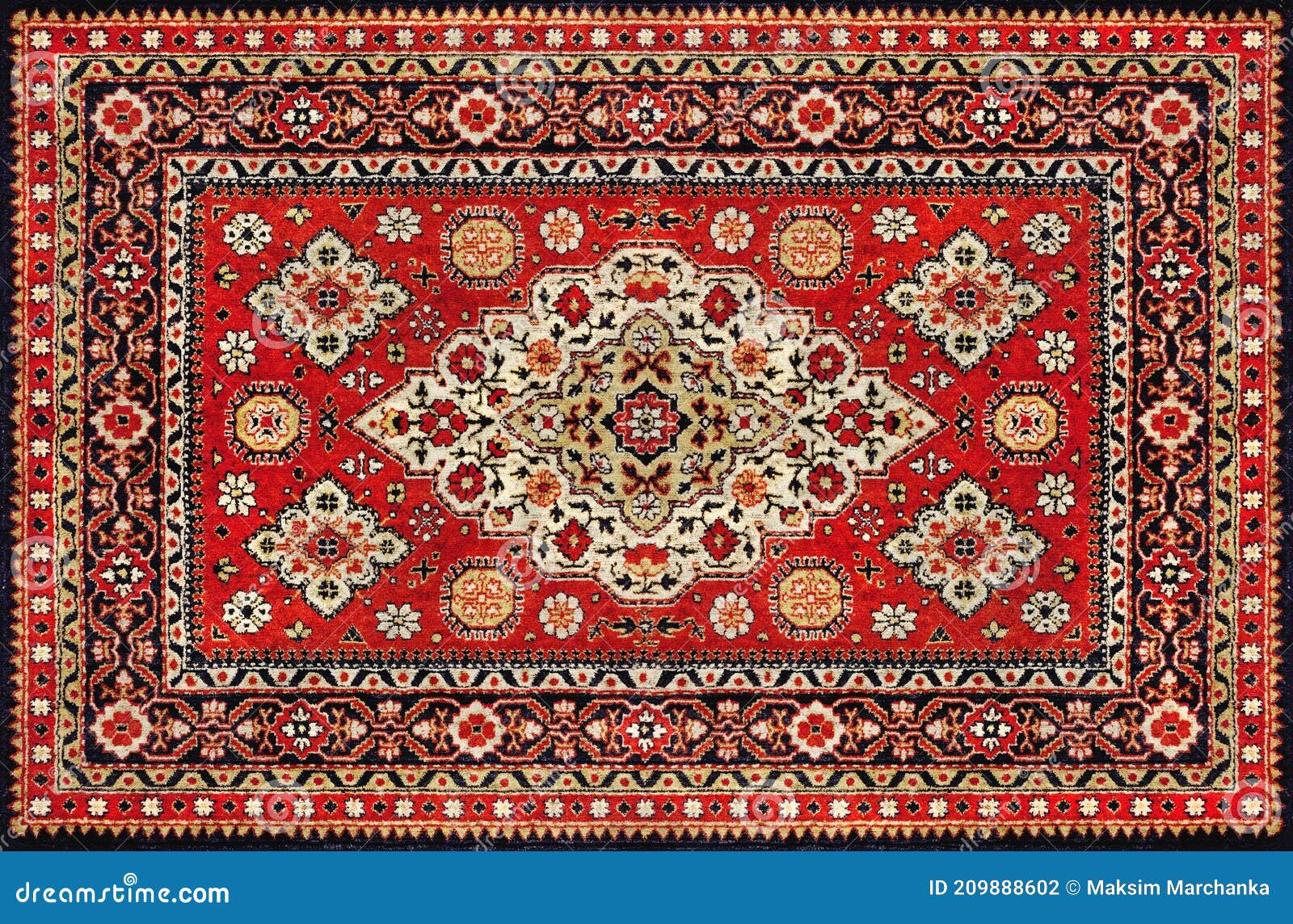 Persian Carpet Texture Royalty-Free Stock Photography | CartoonDealer ...
