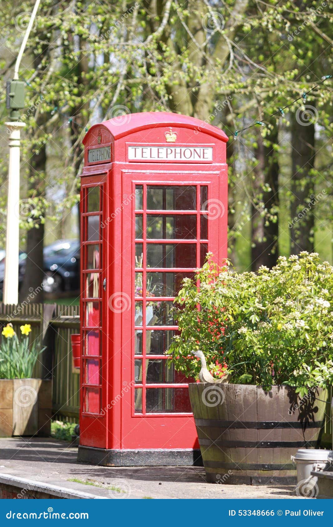 Old Red Pillar Box On Train Platform Stock Photography | CartoonDealer ...
