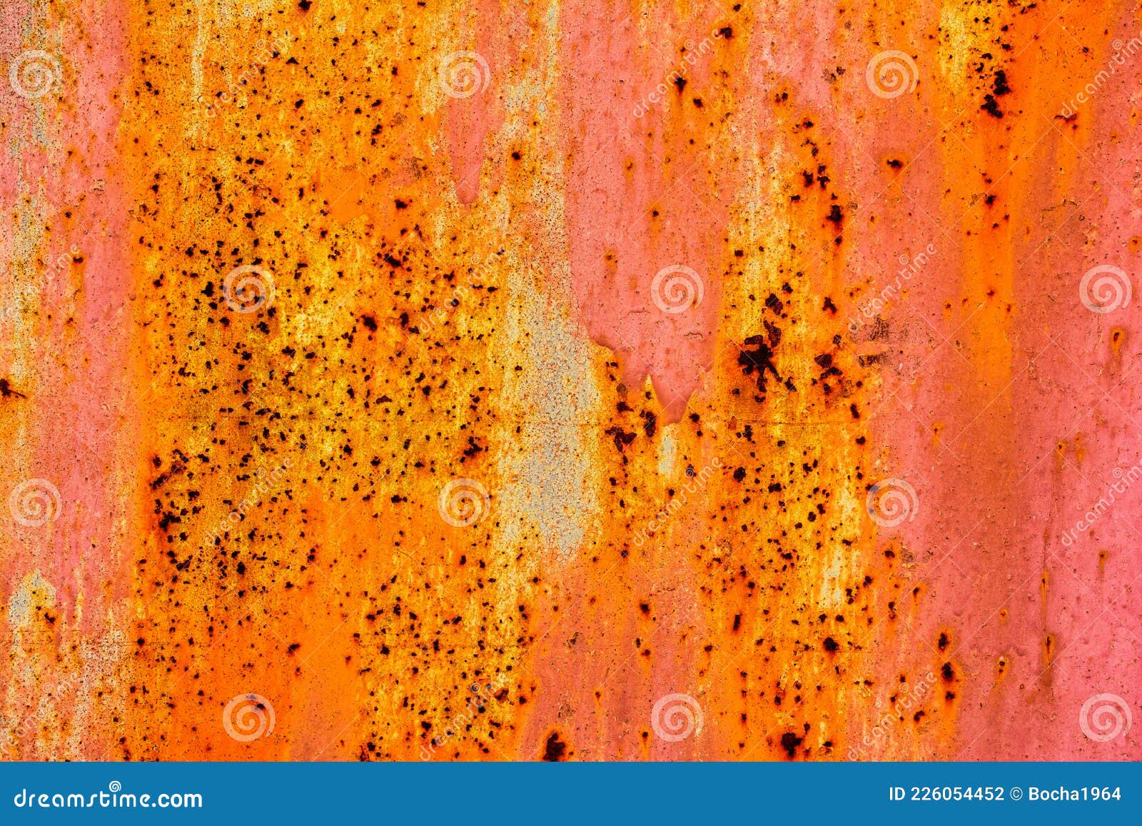 Old Red Rusty Plaster Wall with Worn Surface Grunge Background Stock ...