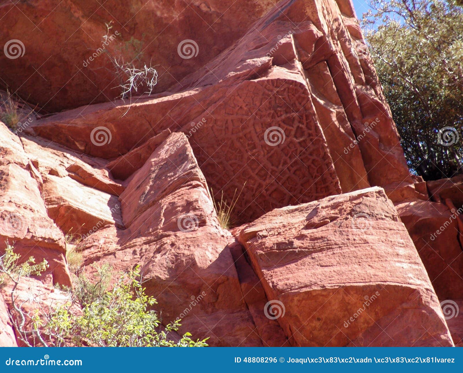 Old Red Sandstone stock photo. Image of geology, abrasion - 48808296