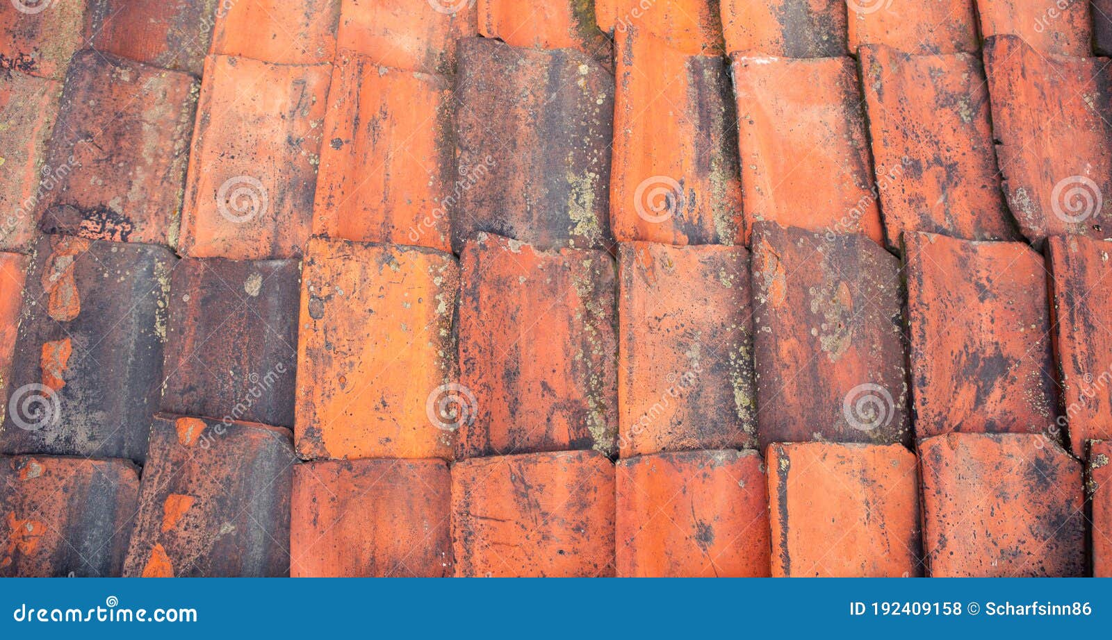Old red tiles stock photo. Image of building, surface - 192409158