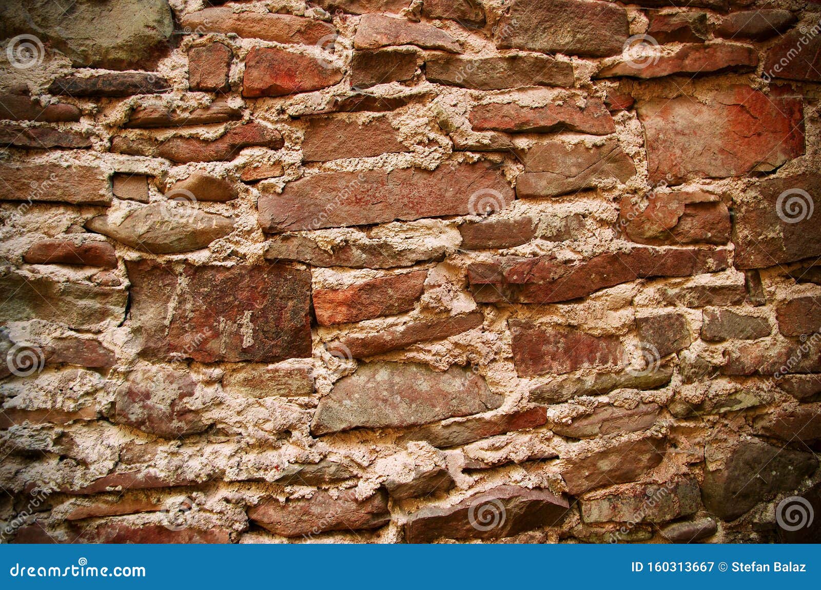 Old Red Vintage Texture Of Bricks, Castle Wall And Ancient Ruins ...