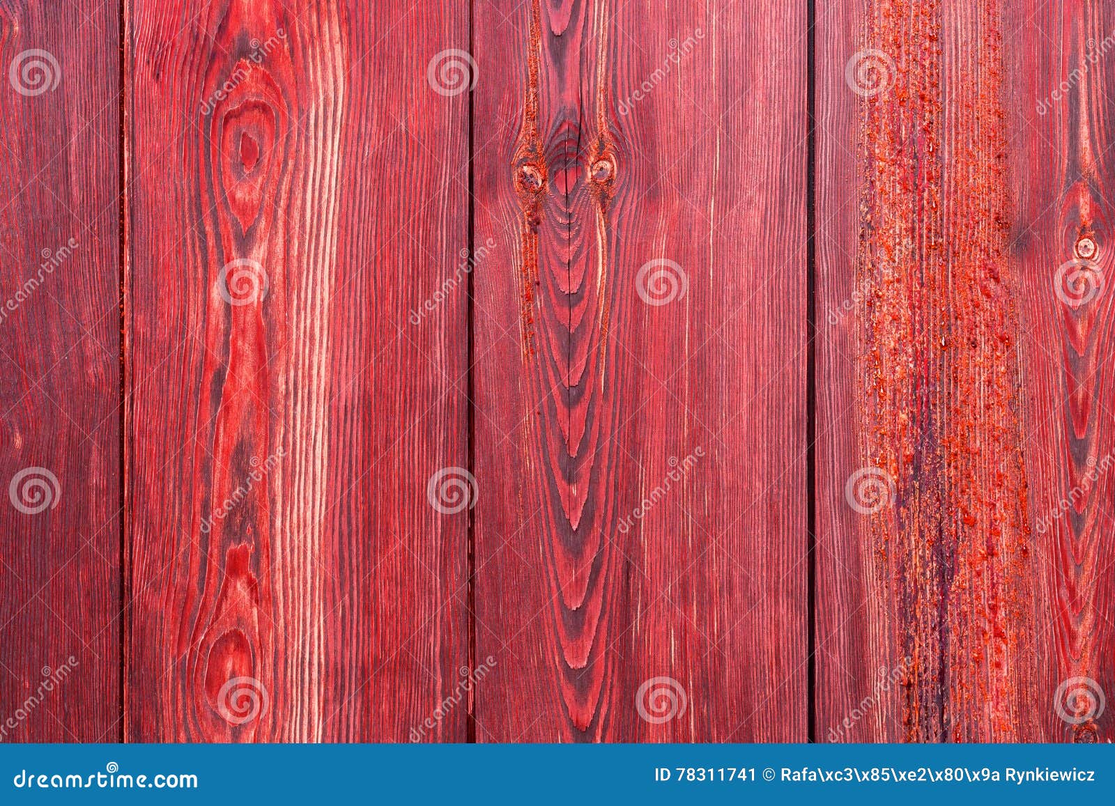 The Old Red Wood Texture with Natural Patterns Stock Image - Image of ...