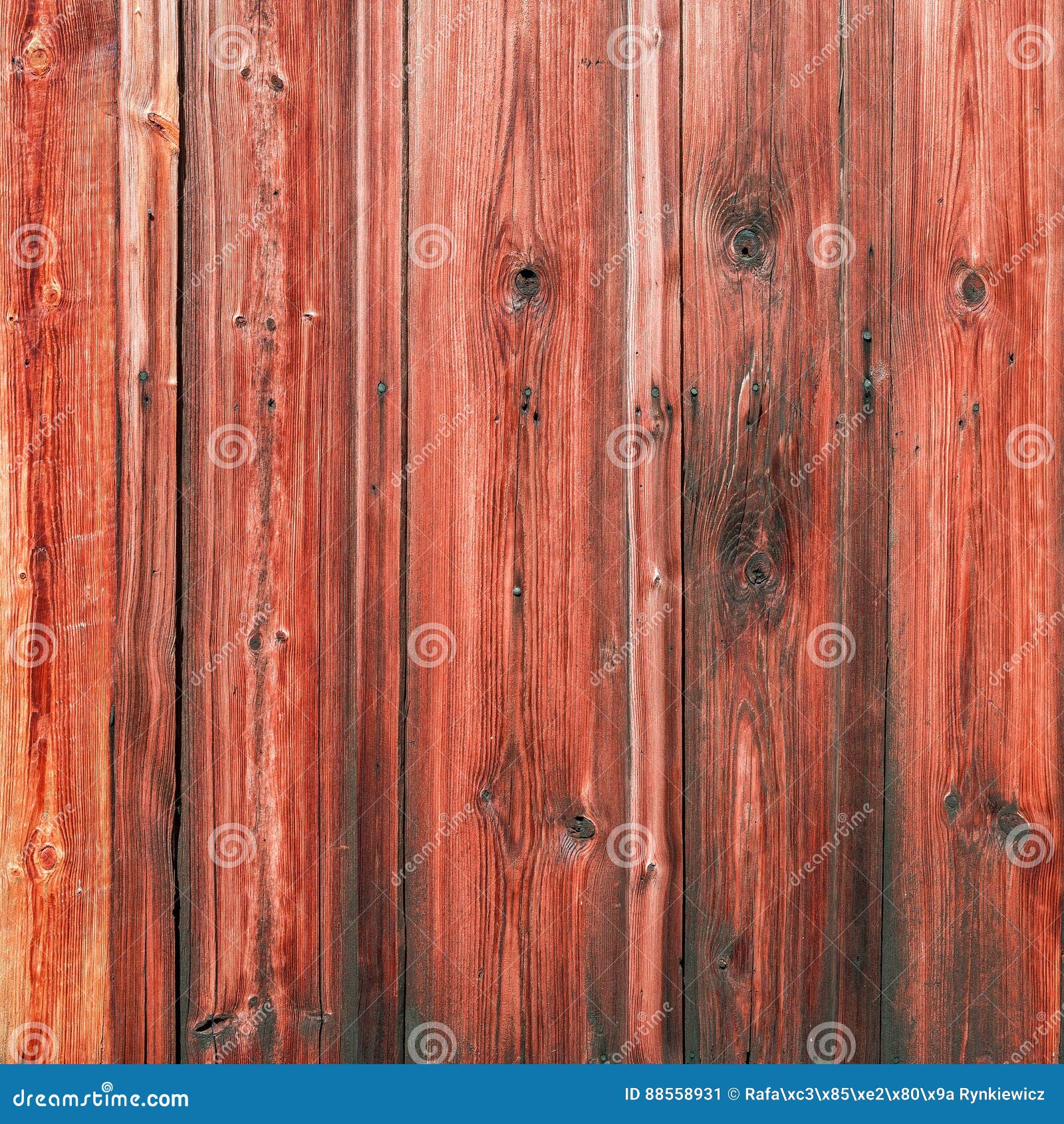 The Old Red Wood Texture with Natural Patterns Stock Image - Image of ...