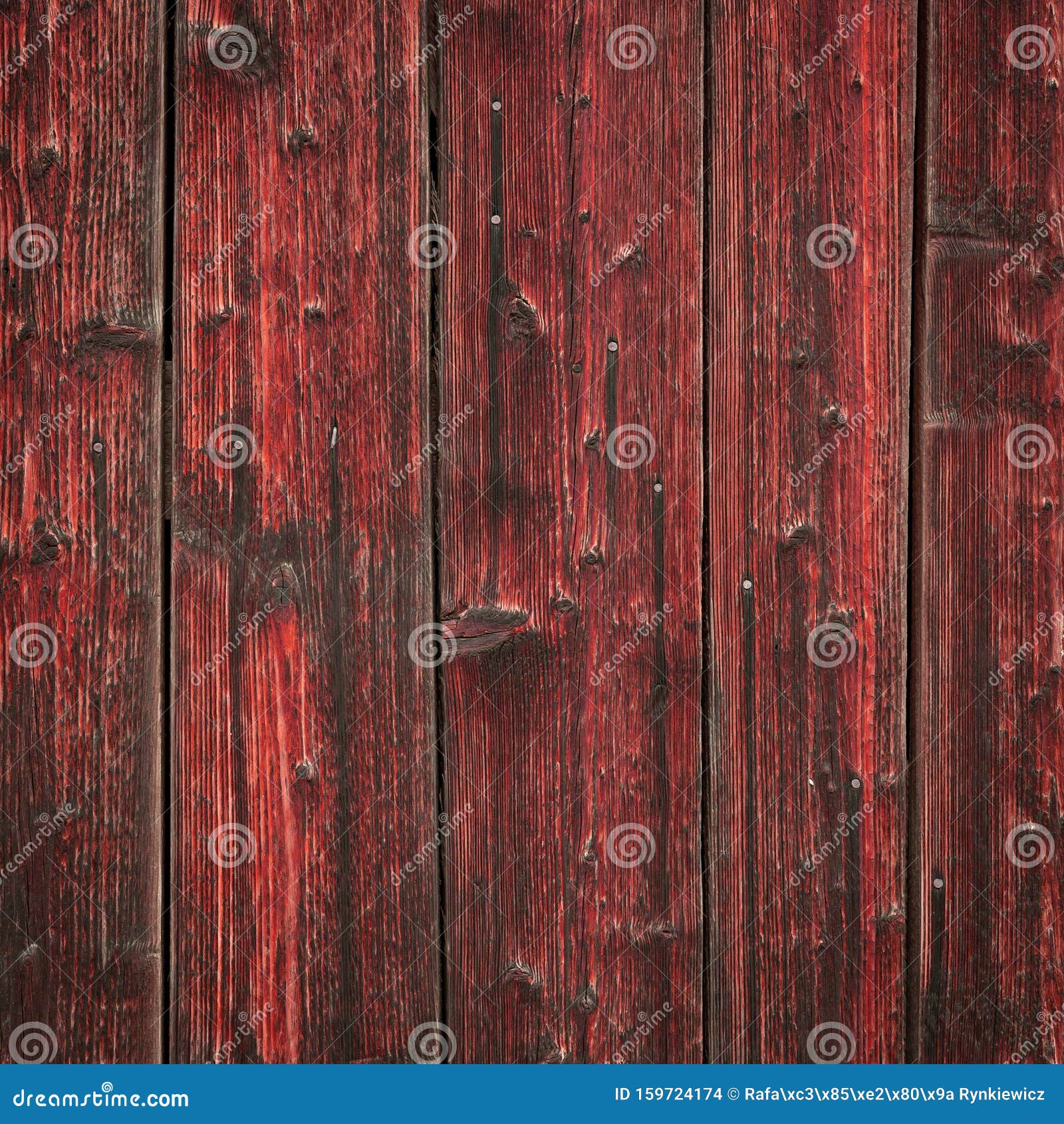 The Old Red Wood Texture with Natural Patterns Stock Photo - Image of ...