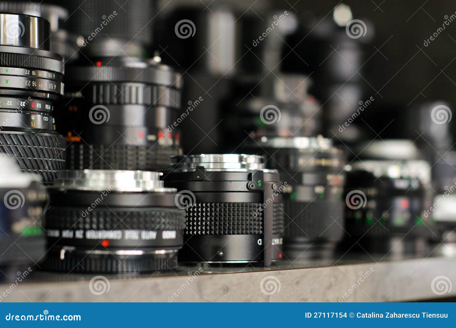 Old refurbished lens stock photo. Image of technology - 27117154