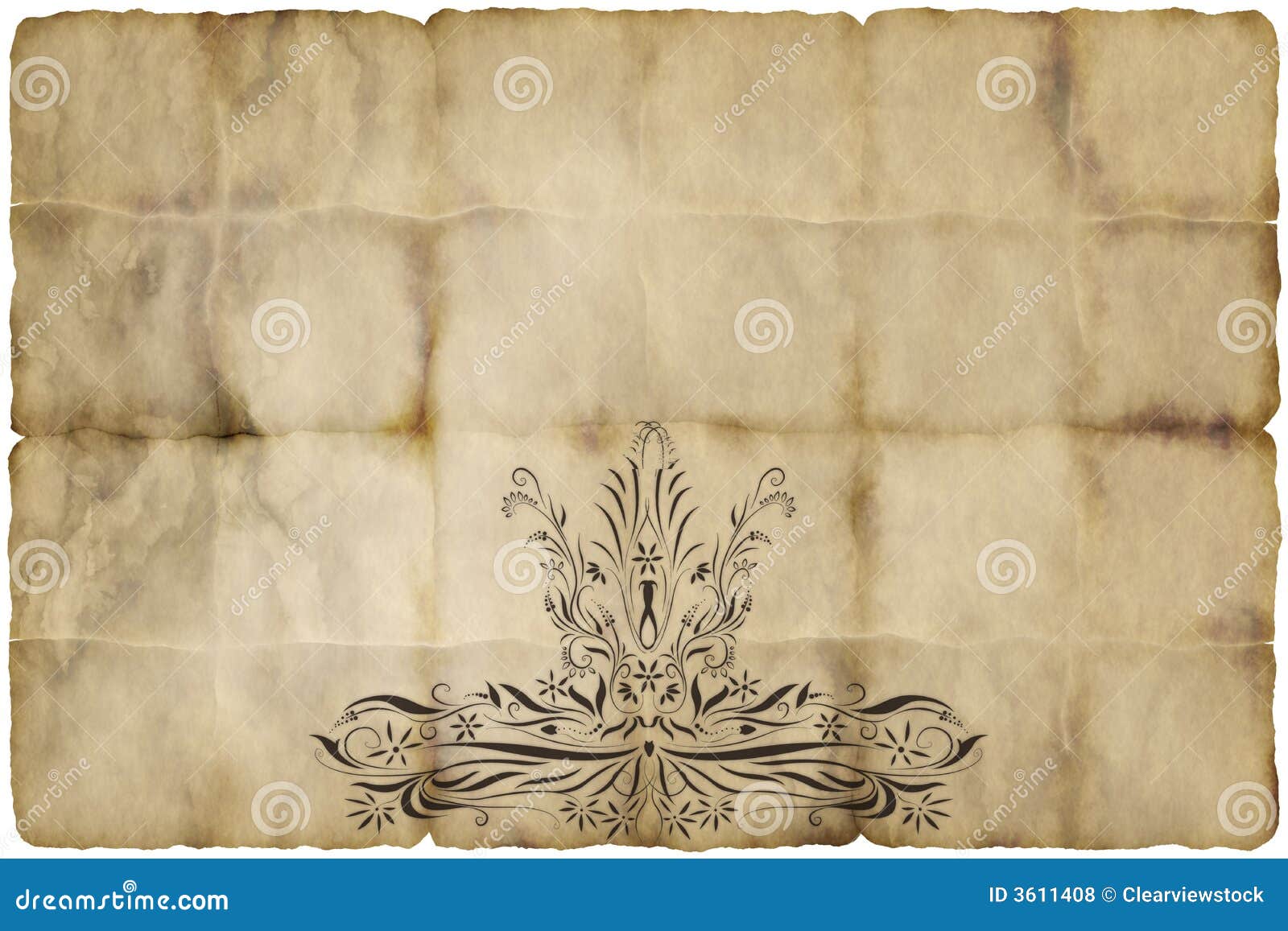 Old regal paper parchment stock vector. Illustration of canvas - 3611408