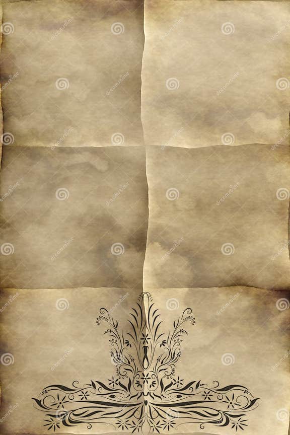 Old regal paper parchment stock vector. Illustration of grungy - 3637521